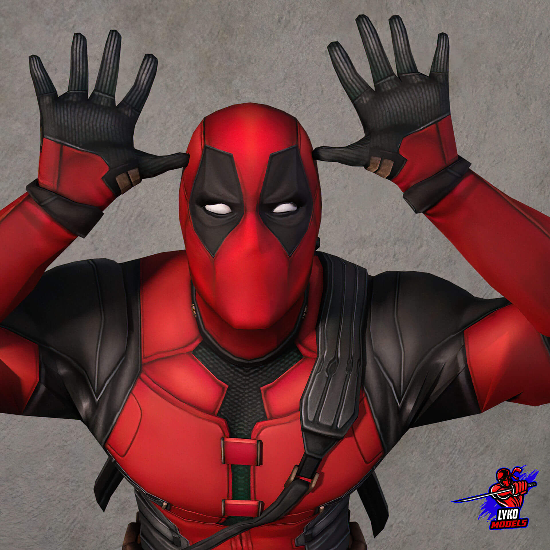 MCU Deadpool Outfit for Genesis 8 Male - Daz Content by LykoModels