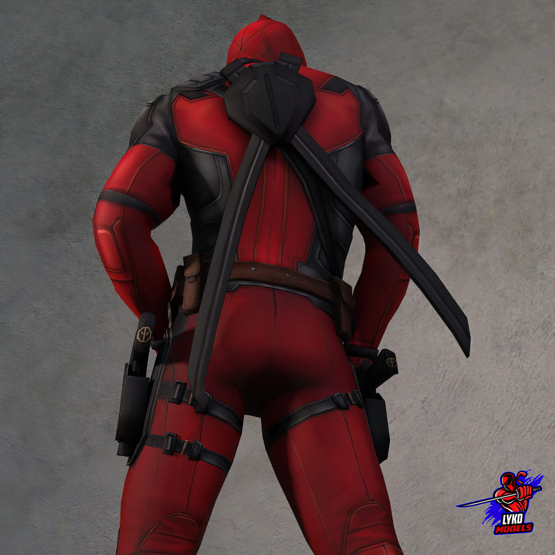 MCU Deadpool Outfit for Genesis 8 Male - Daz Content by LykoModels