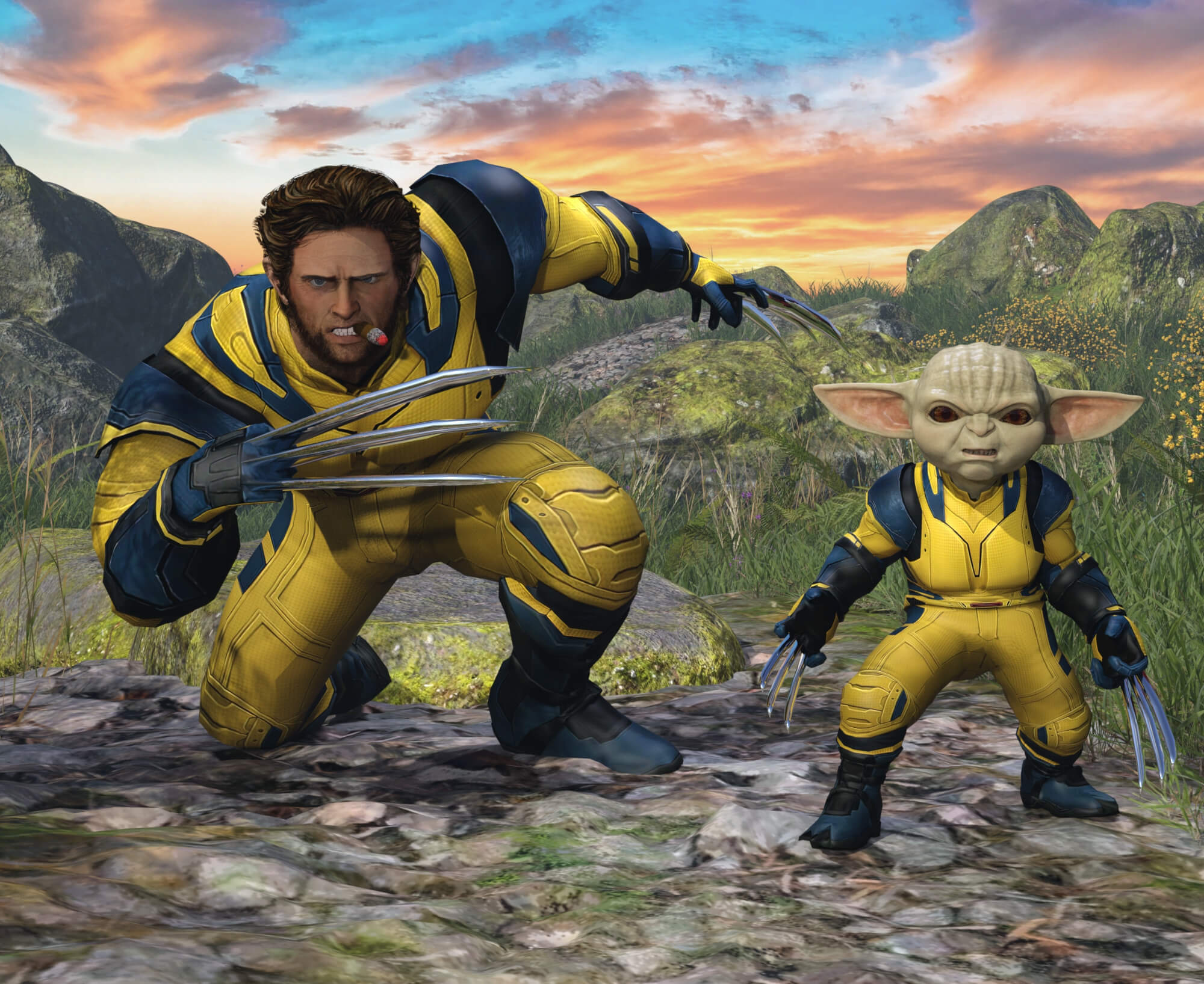MCU Wolverine Outfit for Genesis 8 Male - Daz Content by LykoModels