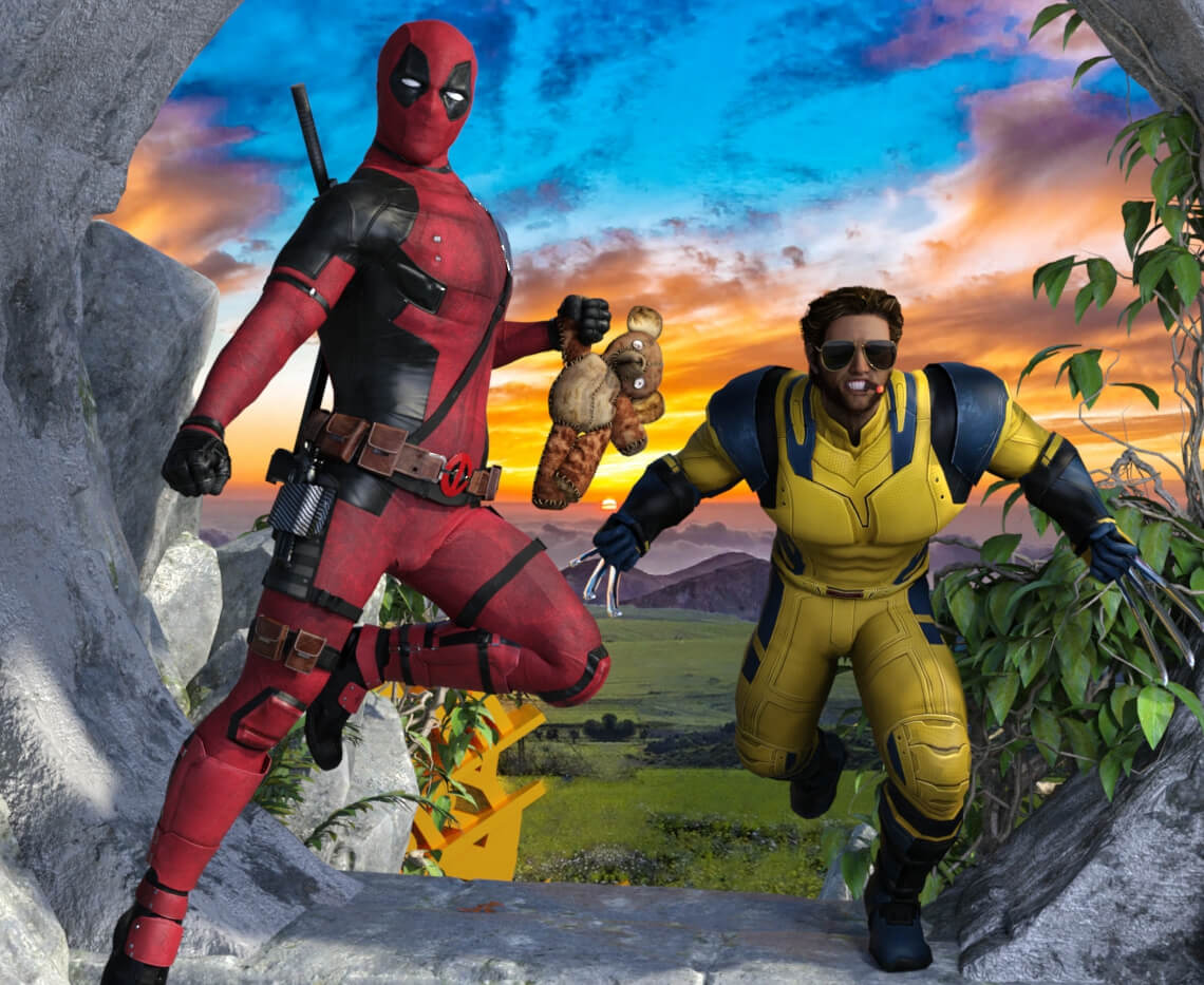 MCU Wolverine Outfit for Genesis 8 Male - Daz Content by LykoModels