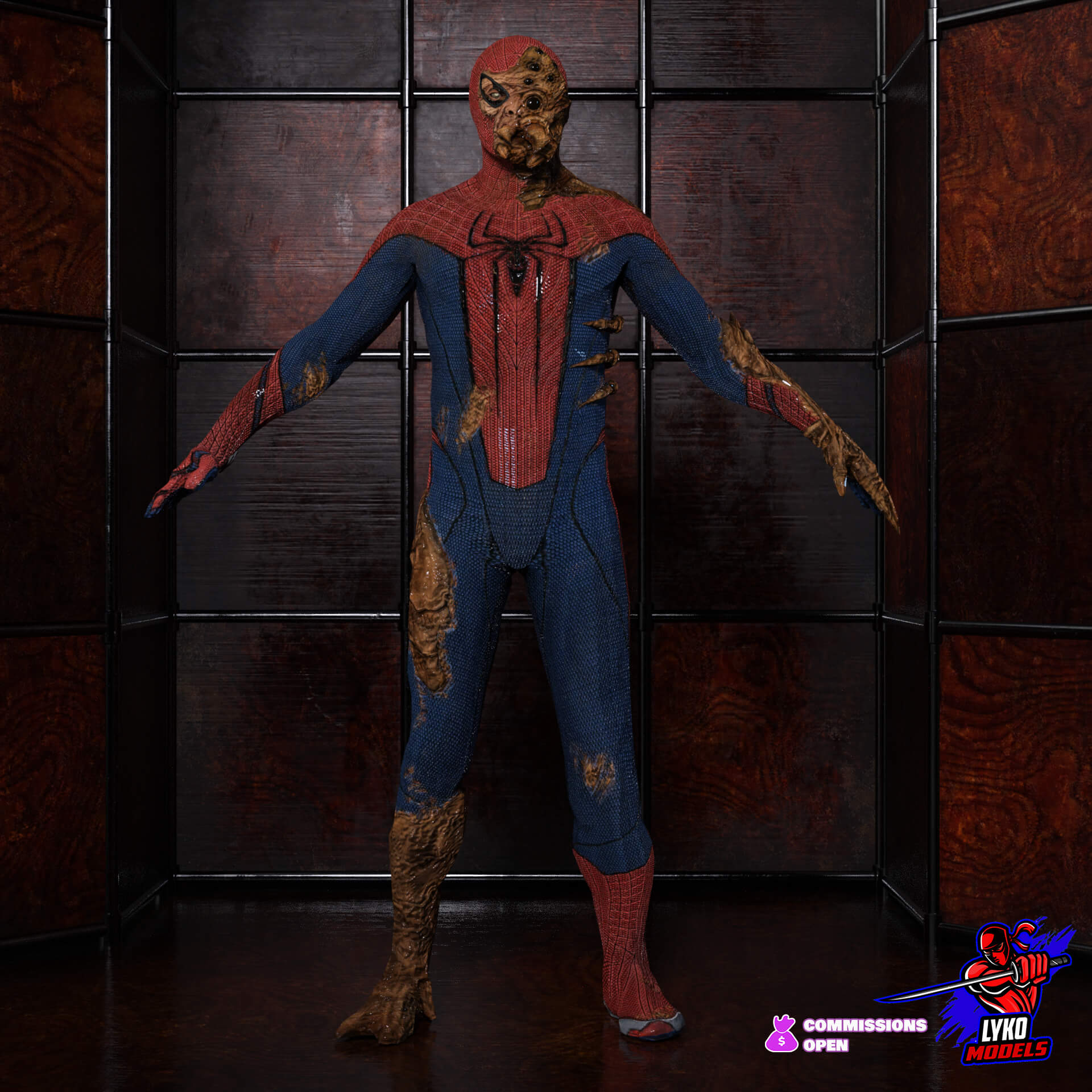 Mutant Spider Man for G8M - Daz Content by LykoModels