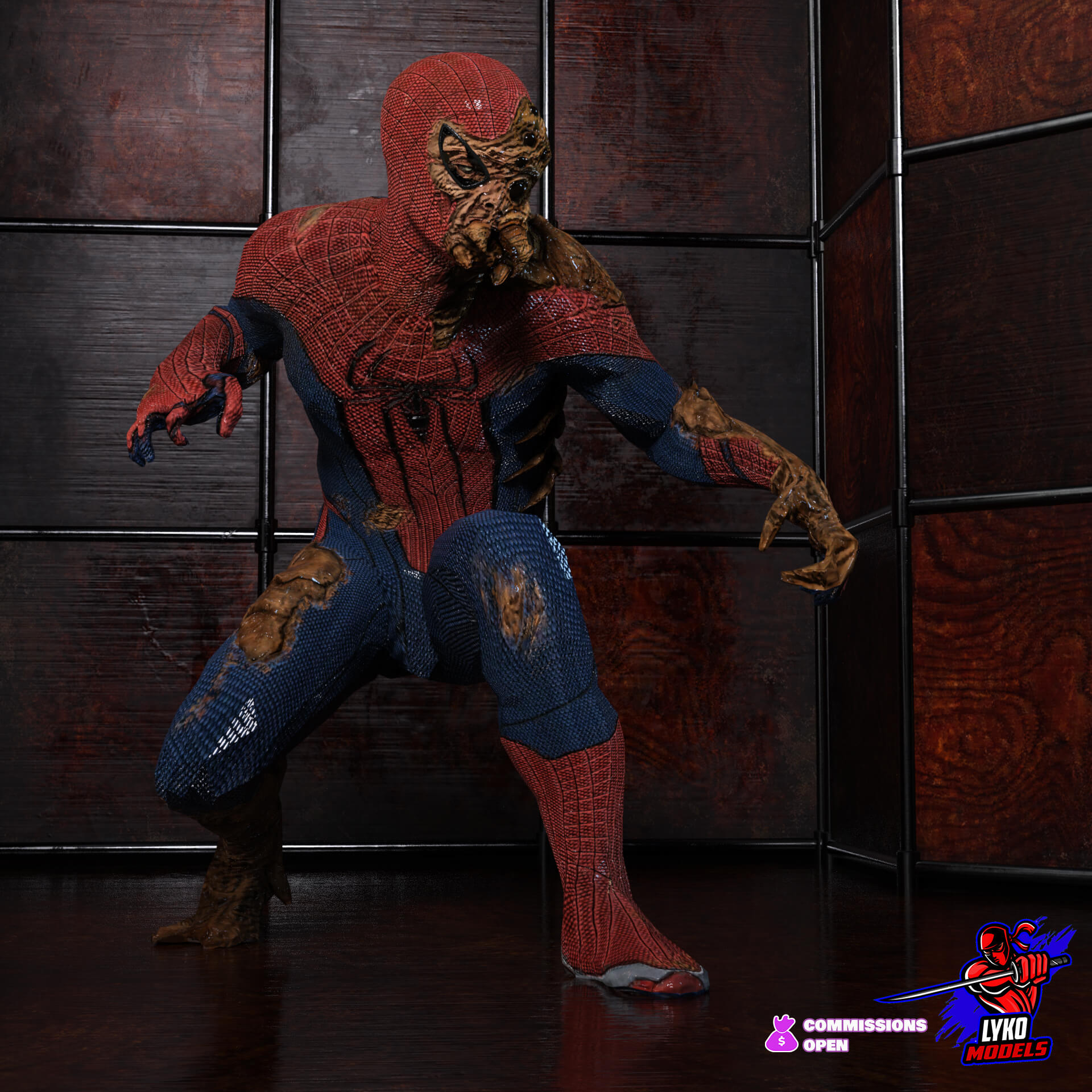 Mutant Spider Man for G8M - Daz Content by LykoModels