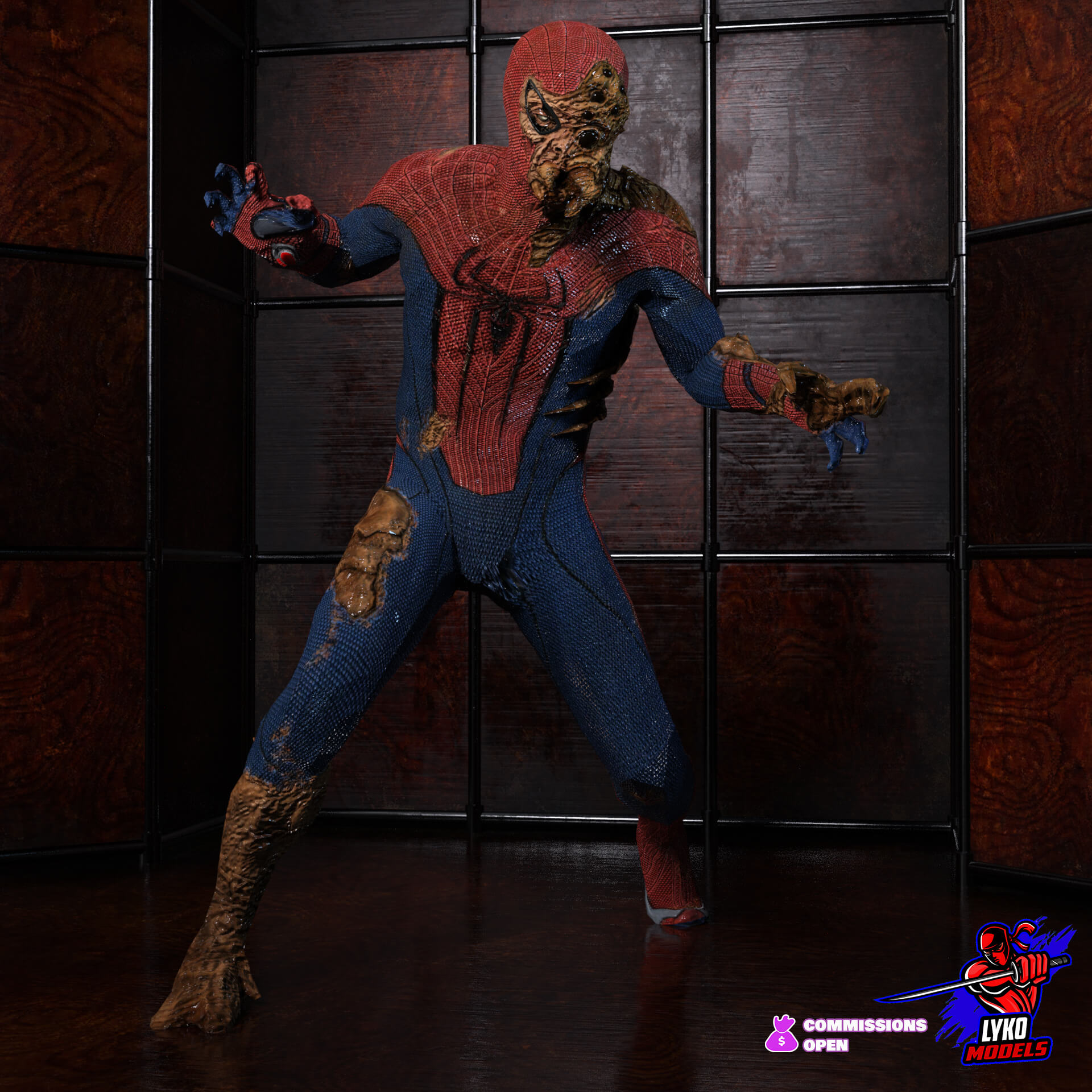 Mutant Spider Man for G8M - Daz Content by LykoModels