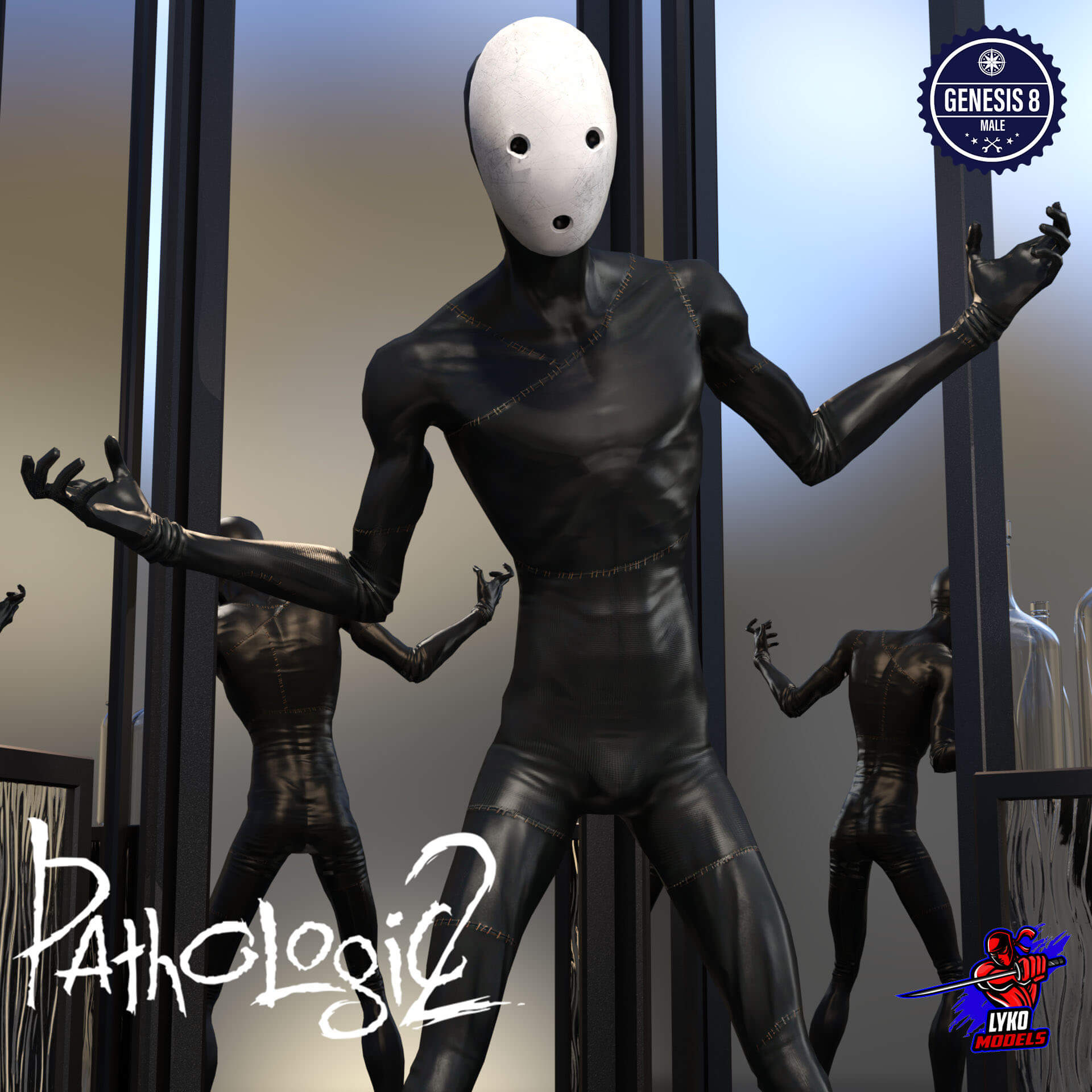 Pathologic 2 Tragedian Outfit for G8M - Daz Content by LykoModels