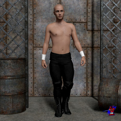 Pro Wrestler 1 Outfit for G8M - Daz Content by LykoModels