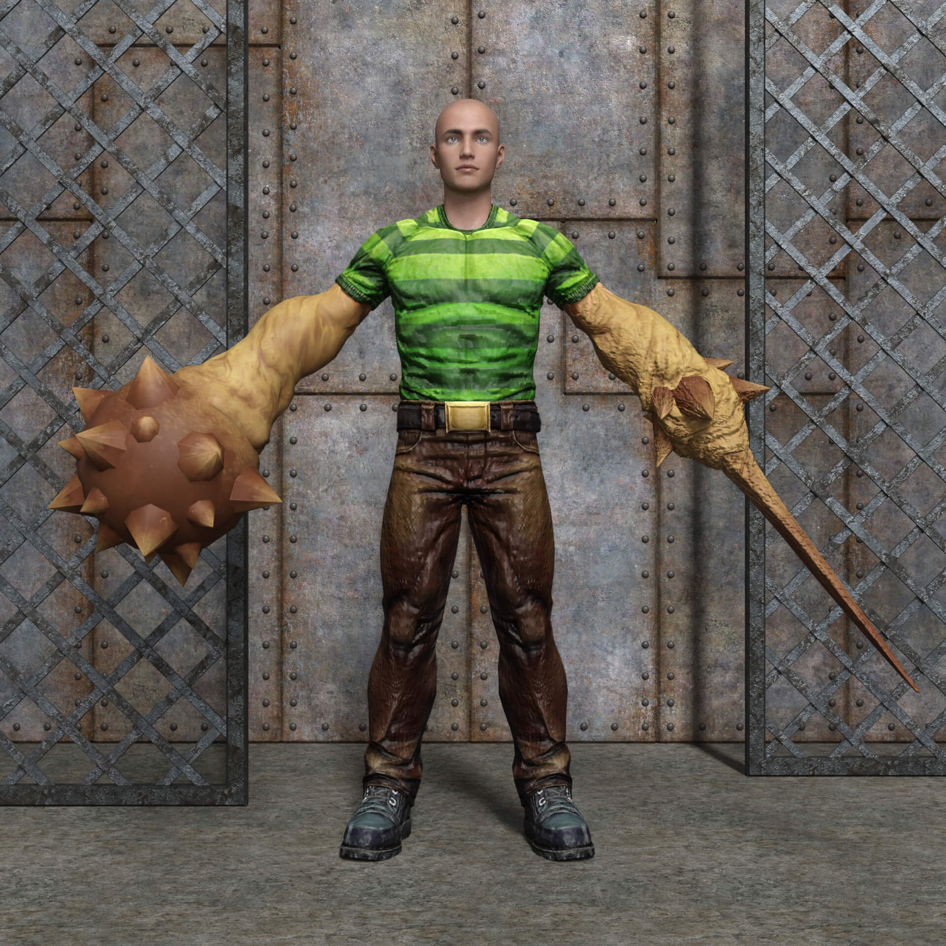 Sandman Comic Outfit for G8M - Daz Content by LykoModels