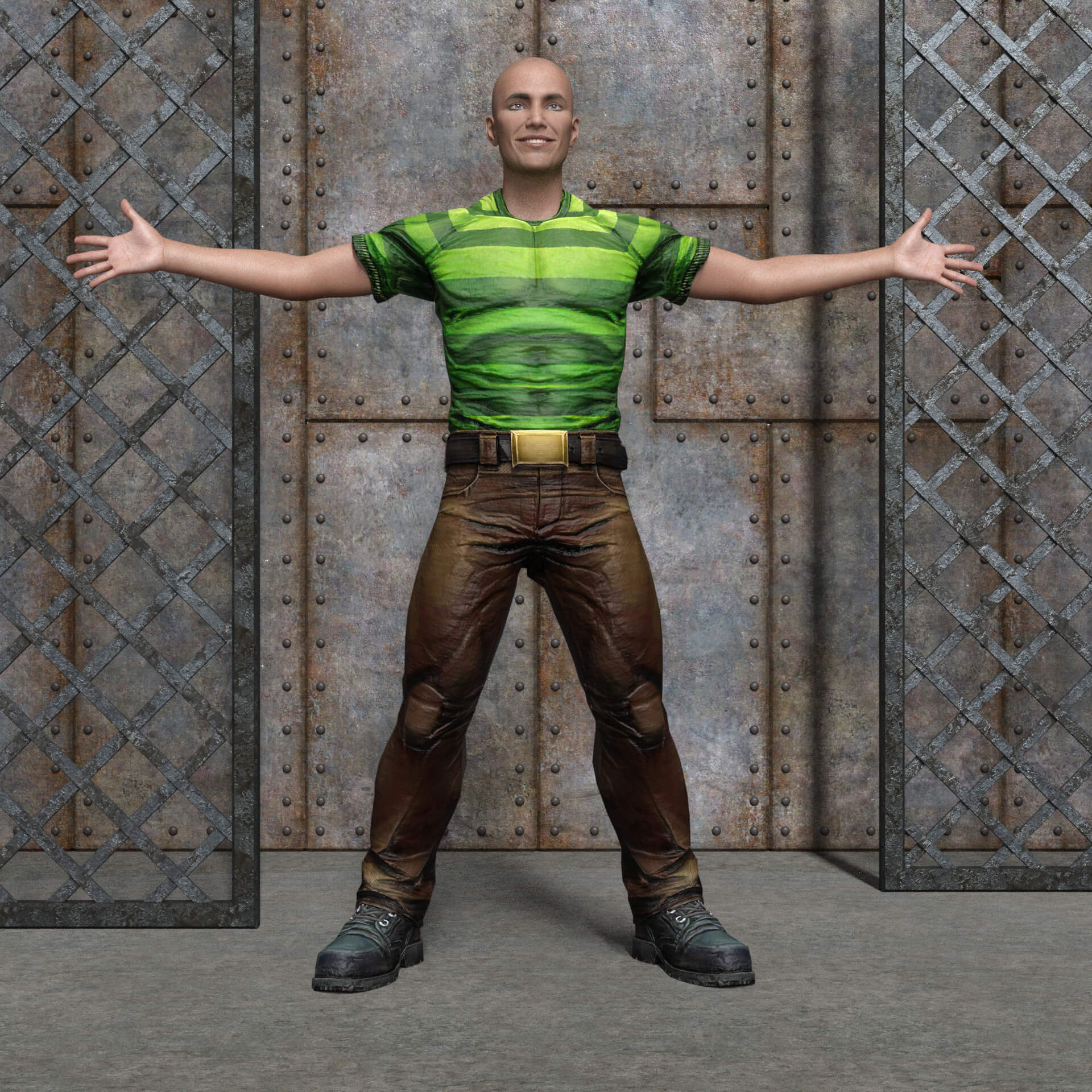 Sandman Comic Outfit for G8M - Daz Content by LykoModels