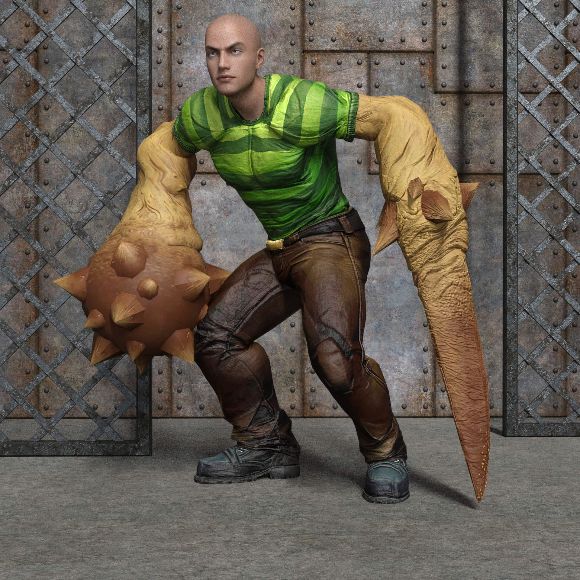 Sandman Comic Outfit for G8M - Daz Content by LykoModels