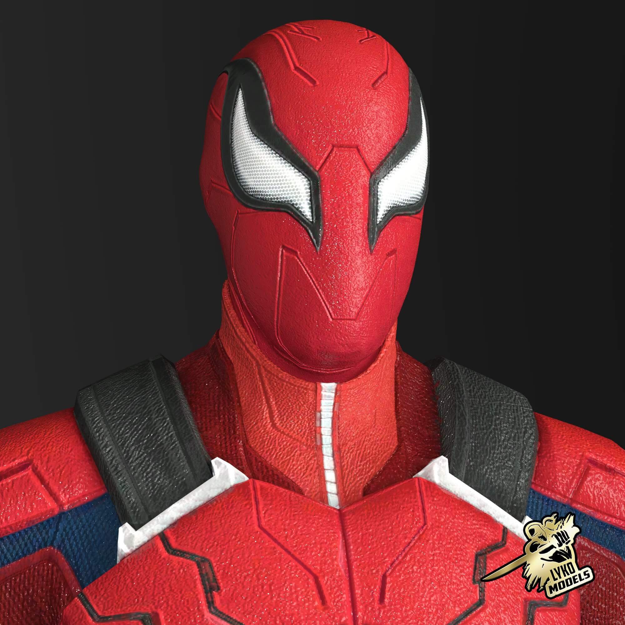 Spider-Man Fortnite Zero Suit For Genesis 8 Male Daz Content by LykoModels