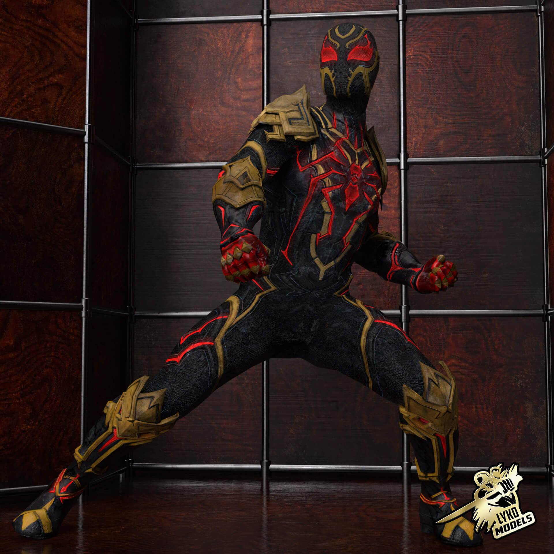 Spider-Man From Hell for G8M Daz Content by LykoModels