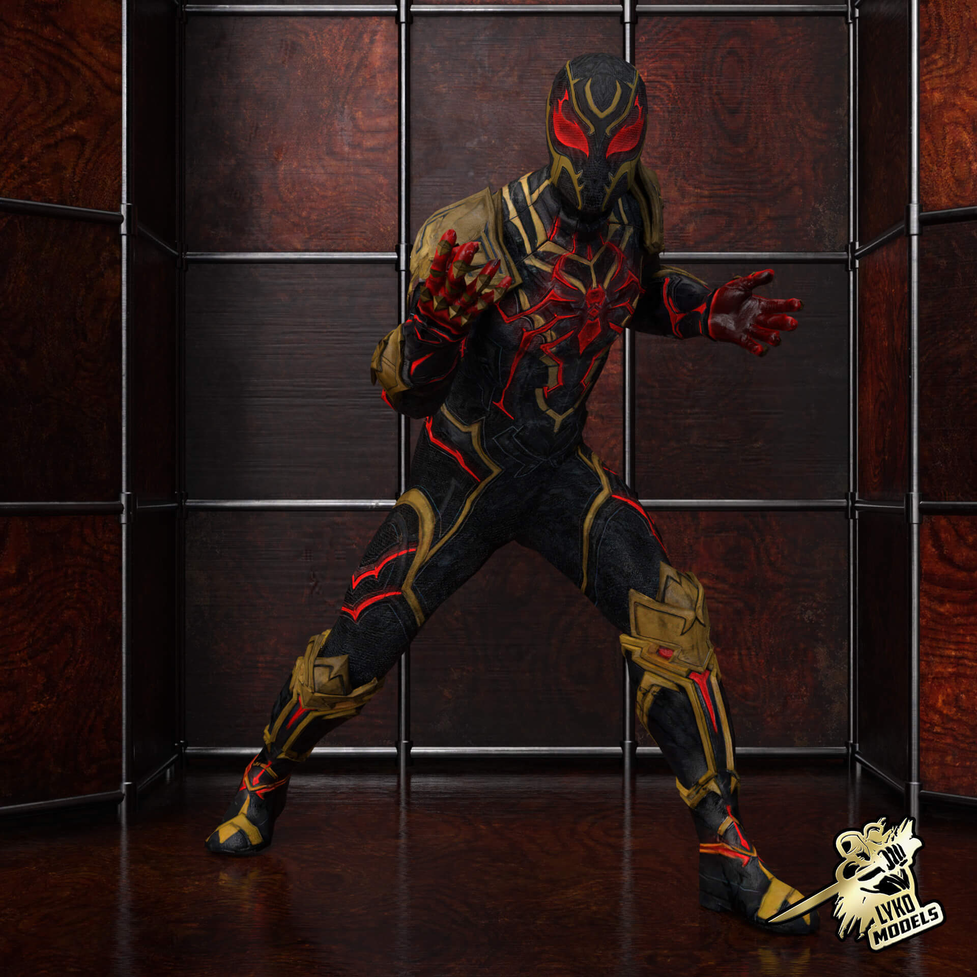 Spider-Man From Hell for G8M Daz Content by LykoModels