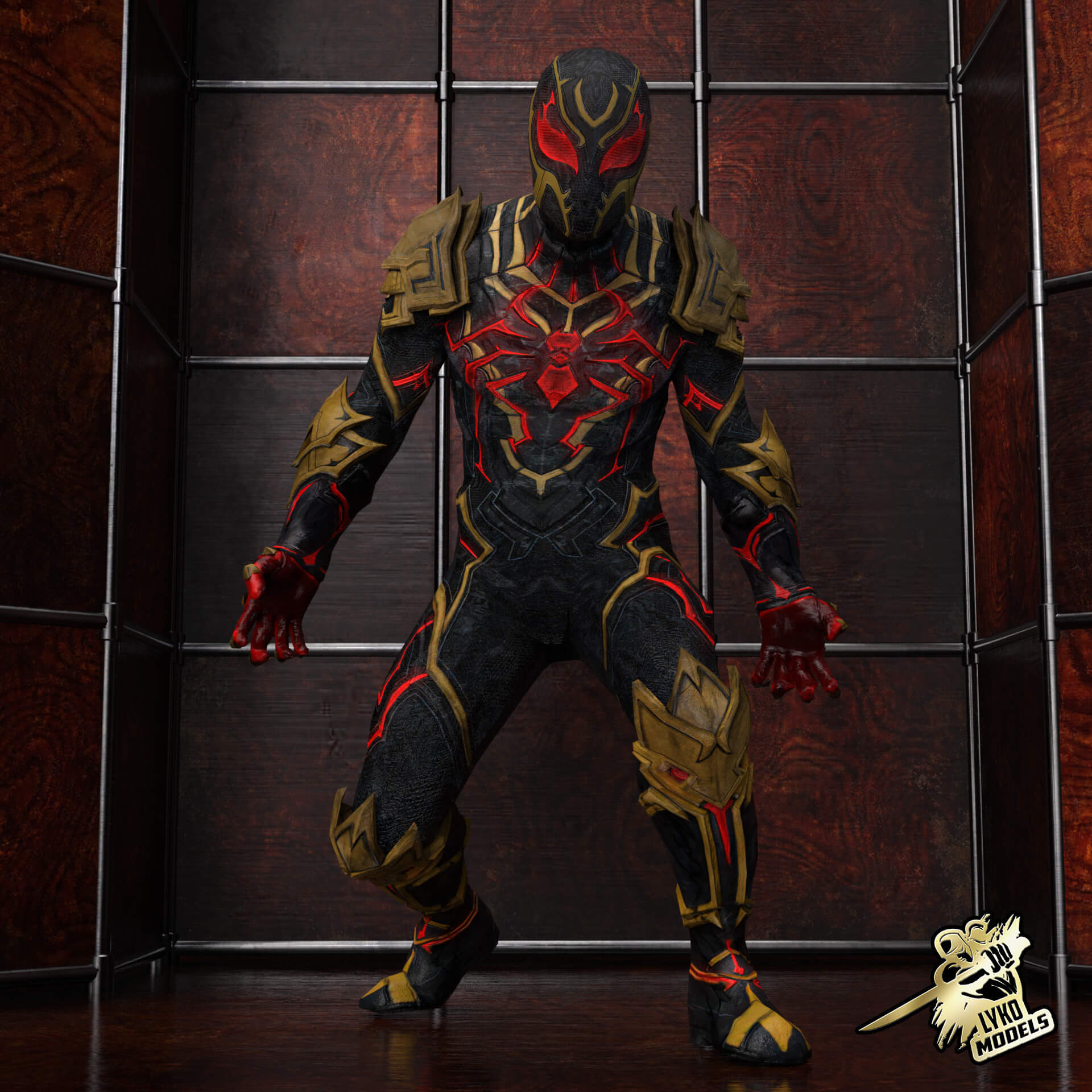 Spider-Man From Hell for G8M Daz Content by LykoModels