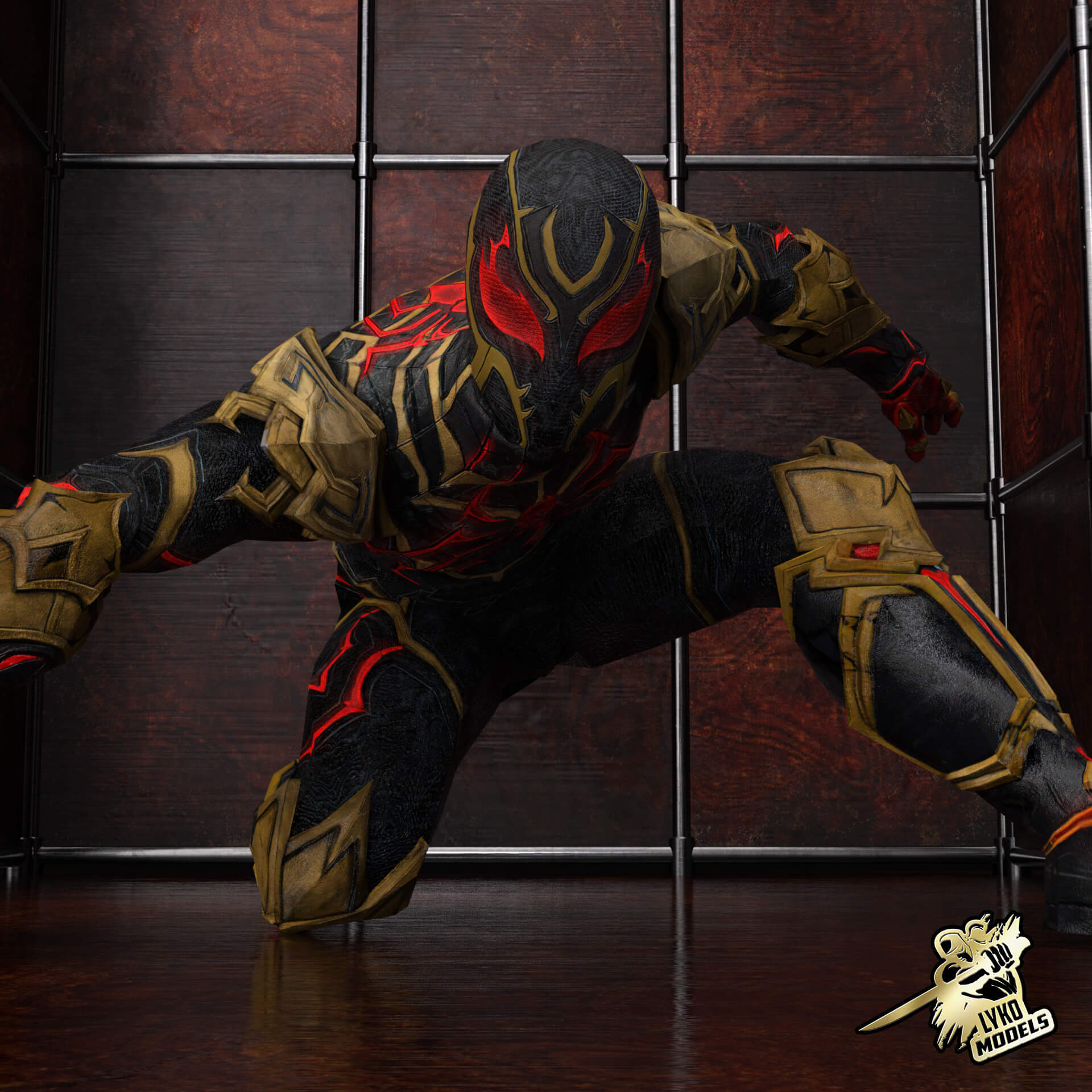 Spider-Man From Hell for G8M Daz Content by LykoModels