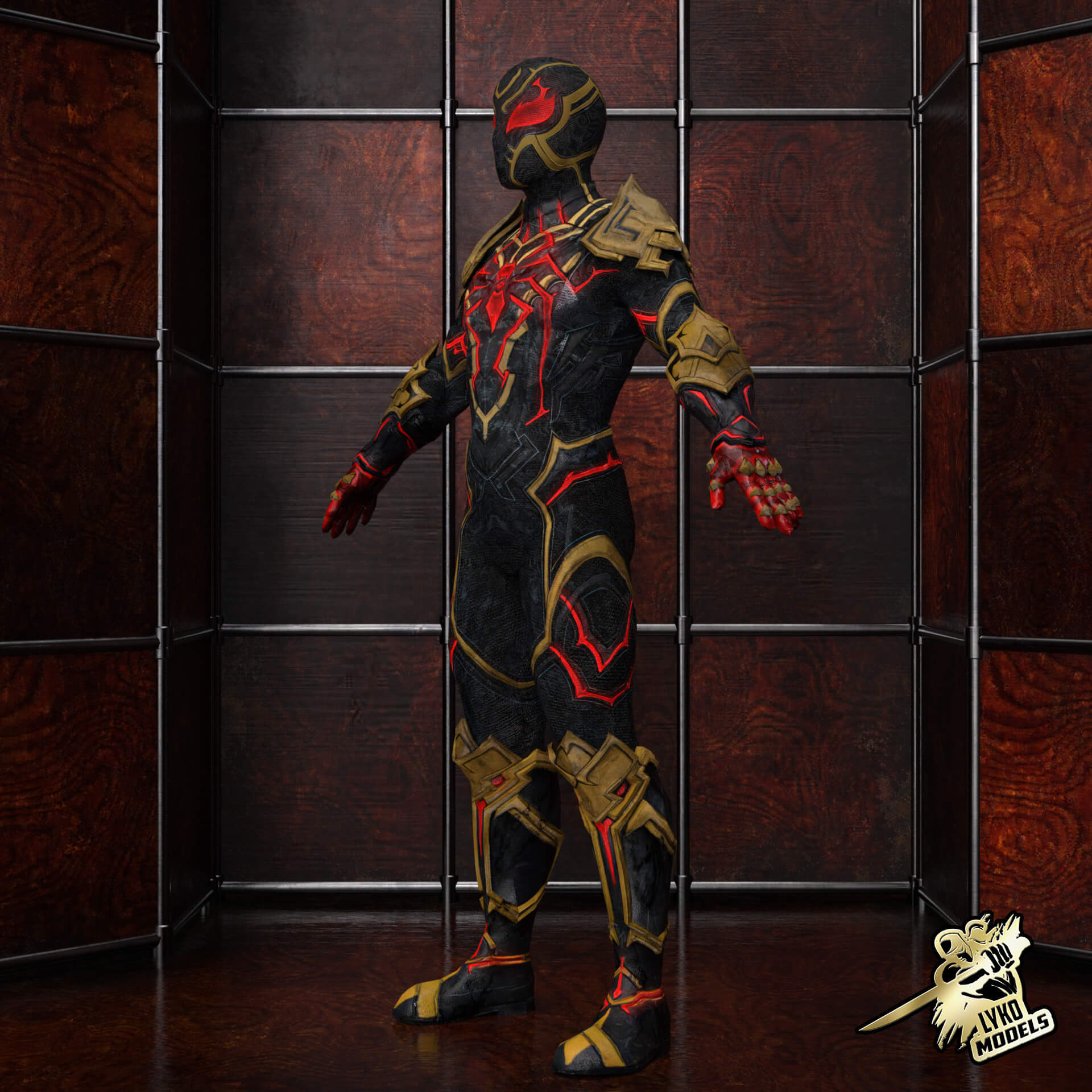 Spider-Man From Hell for G8M Daz Content by LykoModels