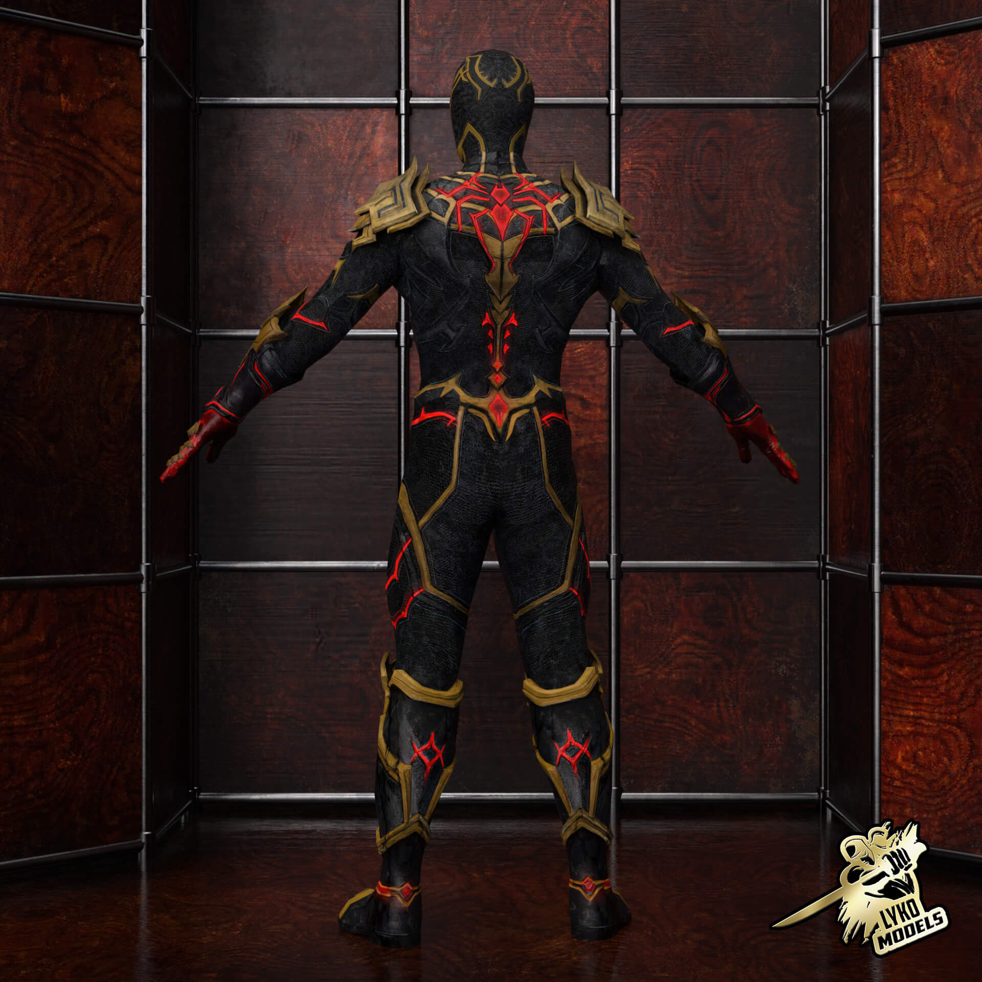 Spider-Man From Hell for G8M Daz Content by LykoModels