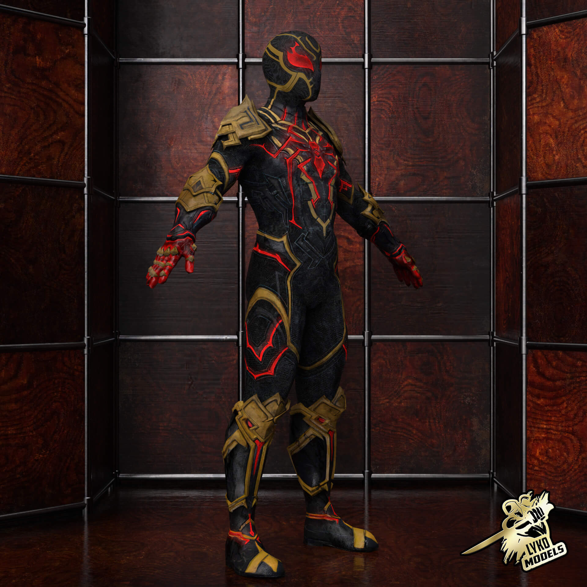 Spider-Man From Hell for G8M Daz Content by LykoModels
