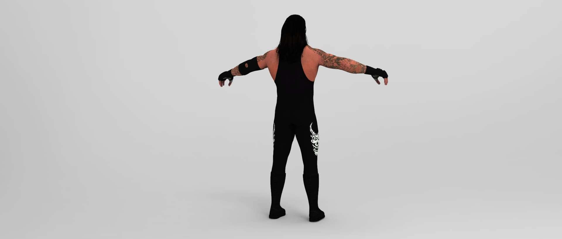 The Undertaker Phenom - Free 3D Model by LykoModels