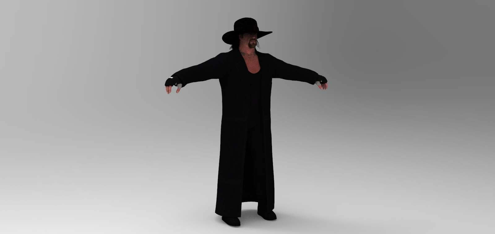 The Undertaker Phenom - Free 3D Model by LykoModels