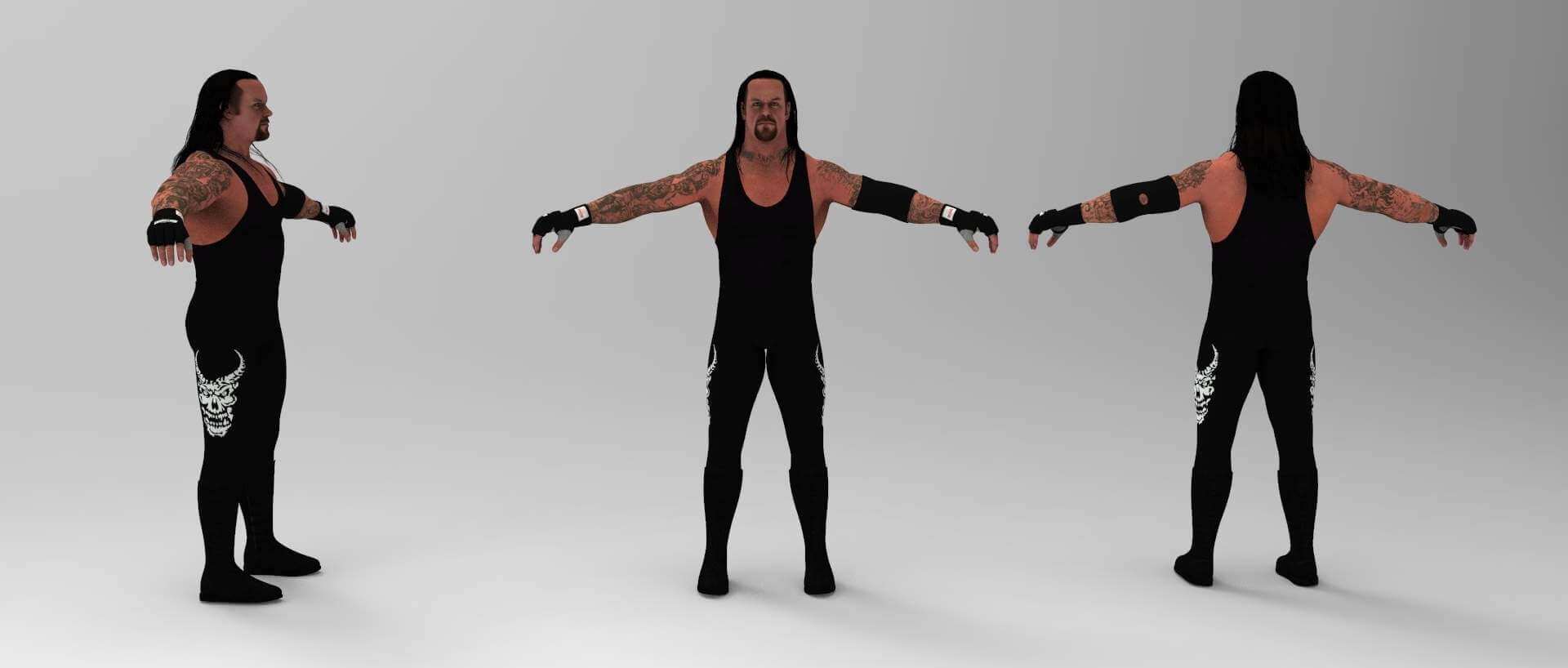 The Undertaker Phenom - Free 3D Model by LykoModels