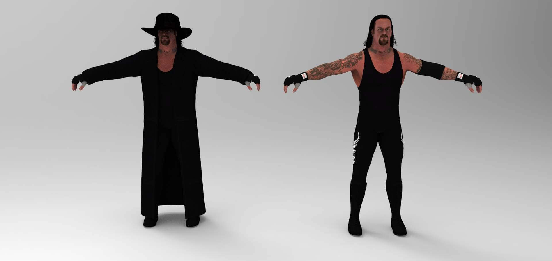 The Undertaker Phenom - Free 3D Model by LykoModels