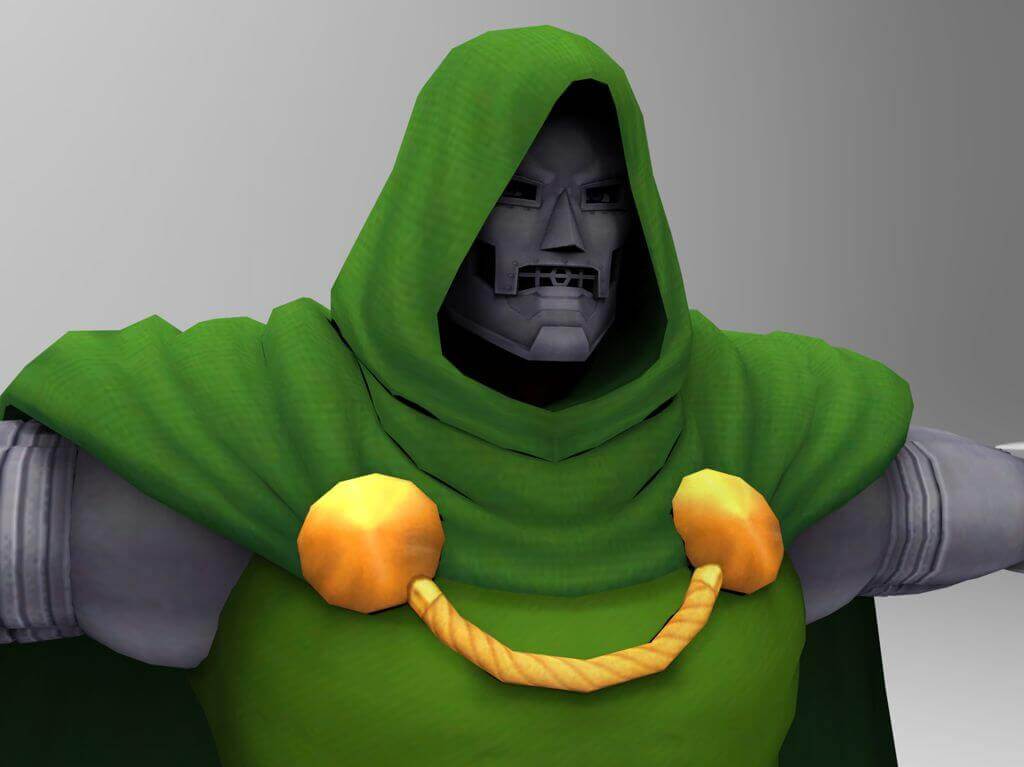 Ultimate Dr. Doom - 3D Model by LykoModels