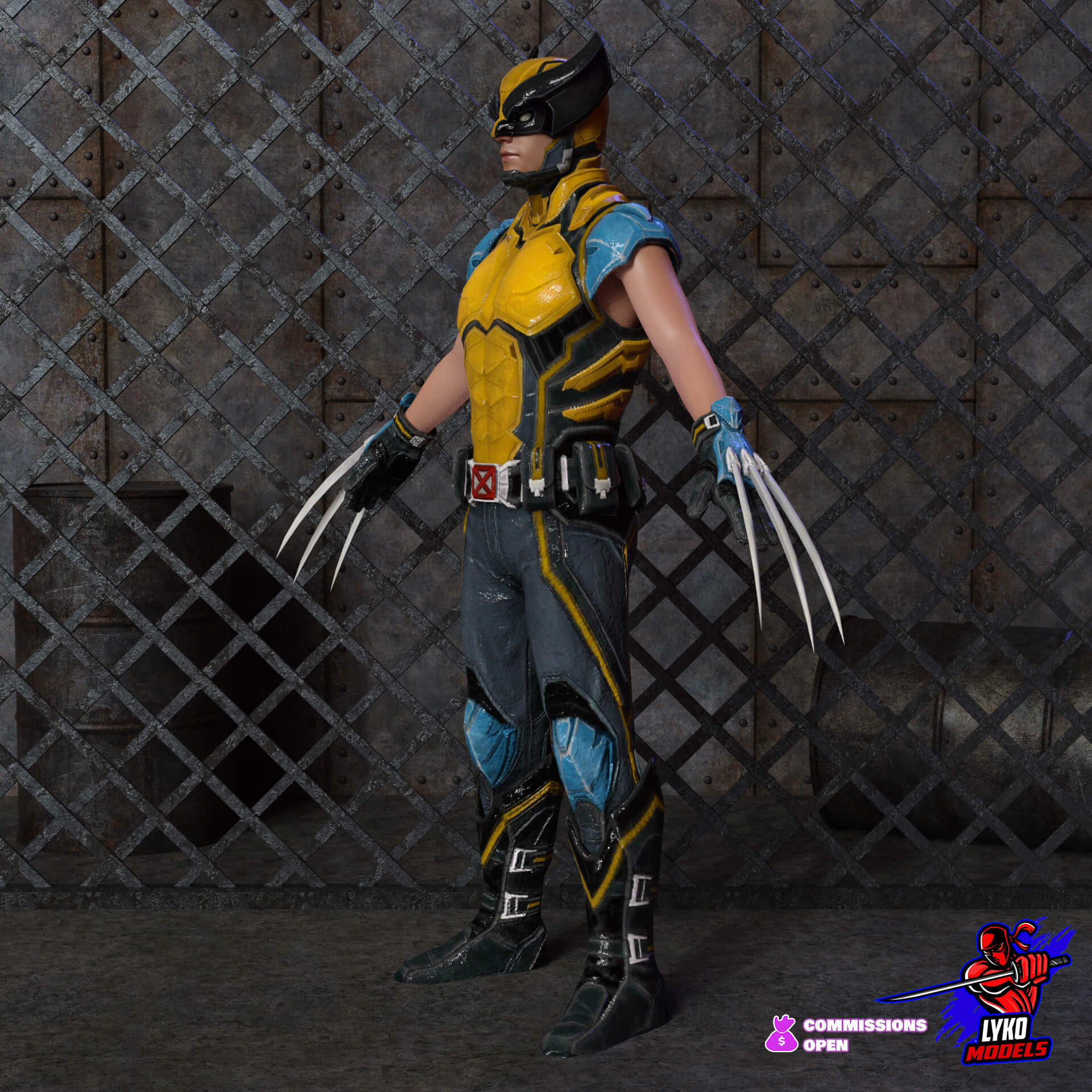 Ultimate Wolverine Outfit for G8M - Daz Content by LykoModels