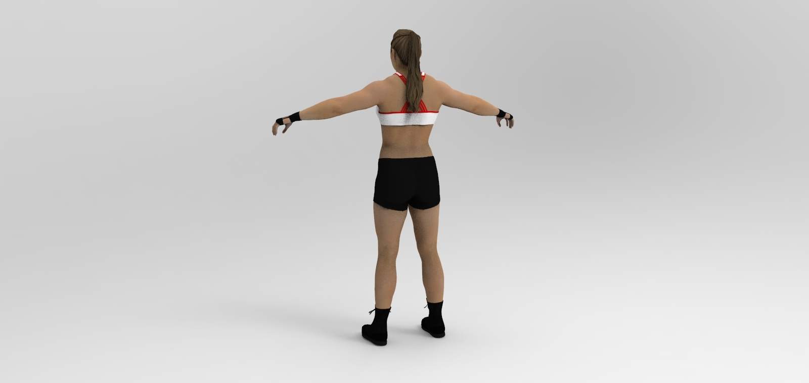 WWE Ronda Rousey - Free 3D Model by LykoModels