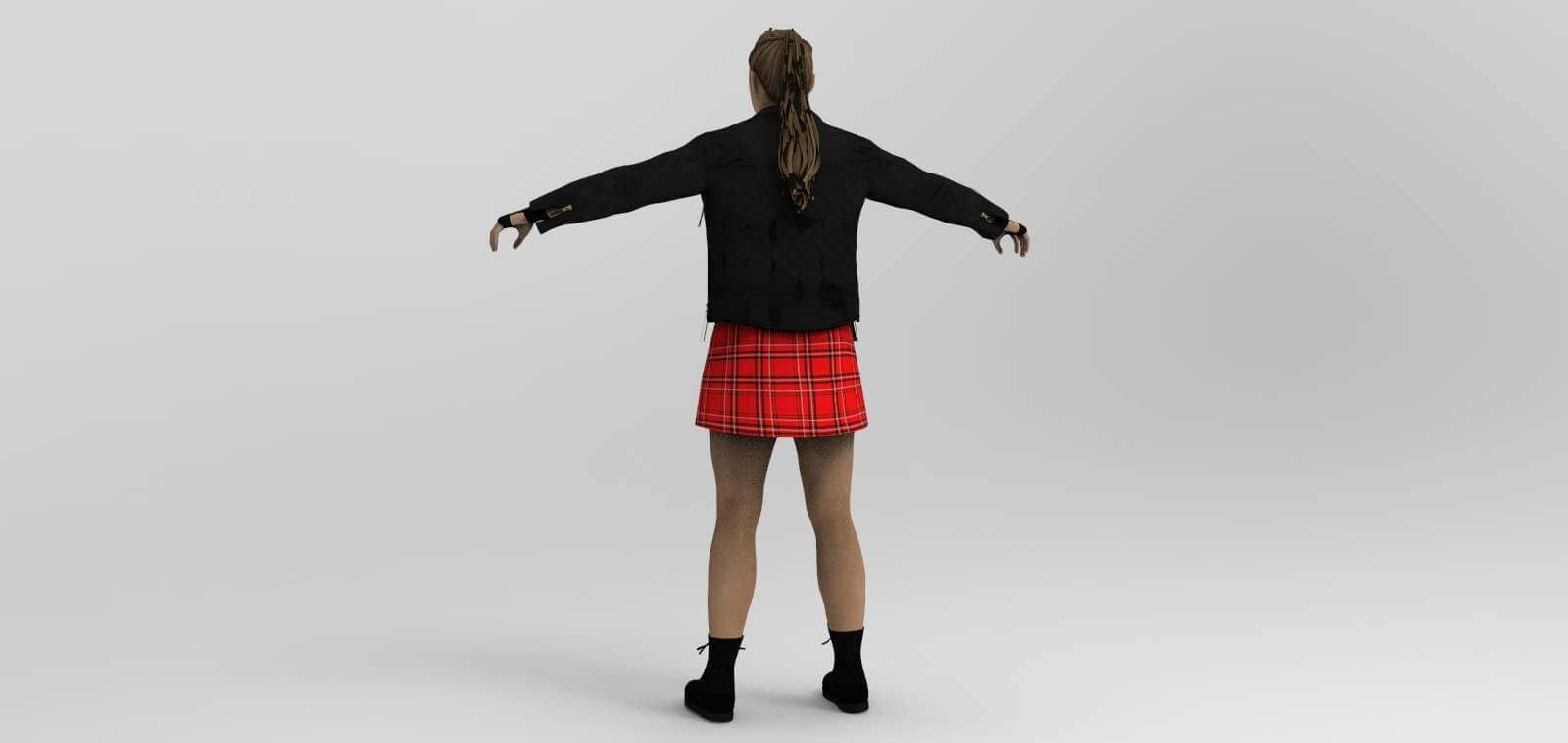 WWE Ronda Rousey - Free 3D Model by LykoModels