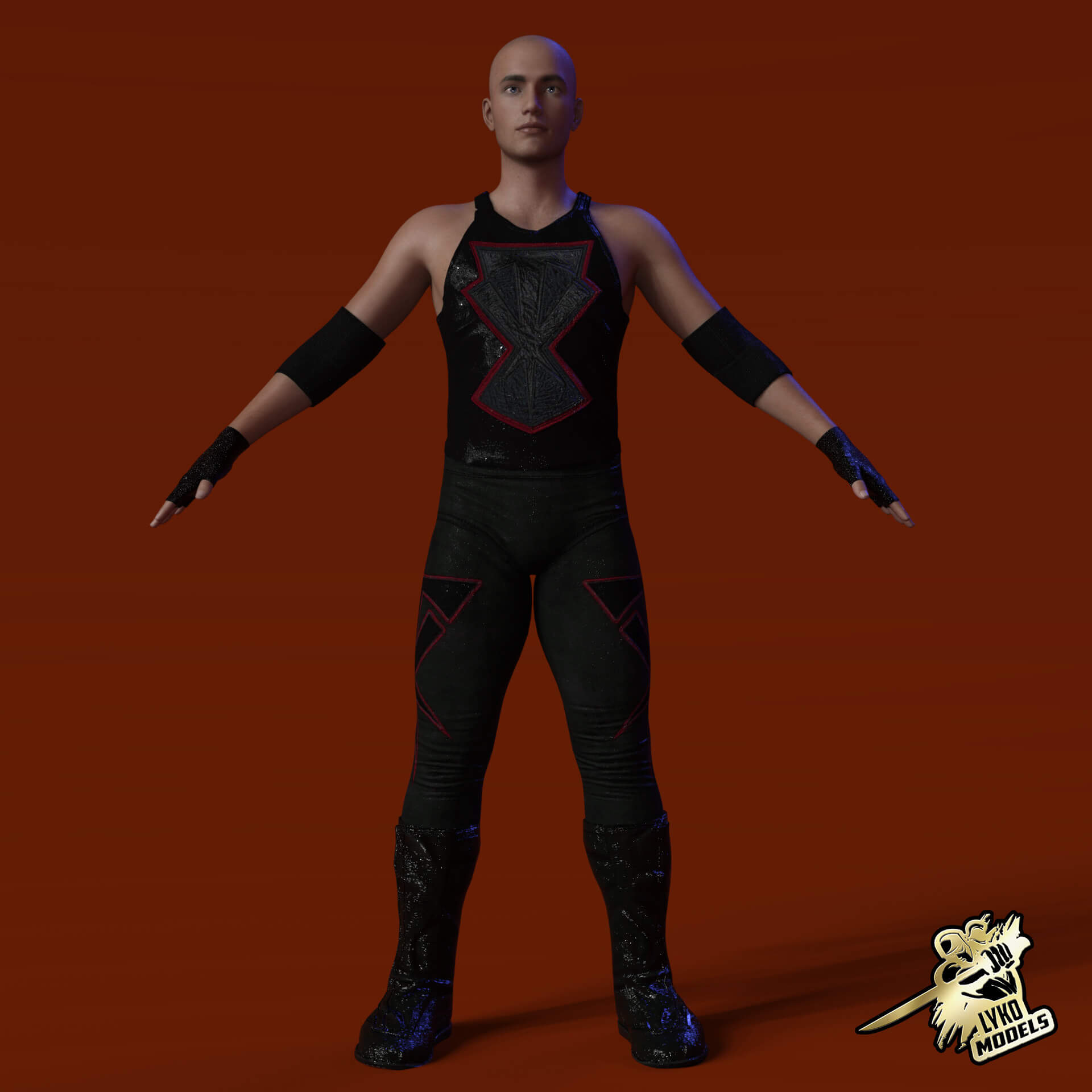 WWE Undertaker Ministry Outfit for Genesis 8 Male - Daz Content by ...