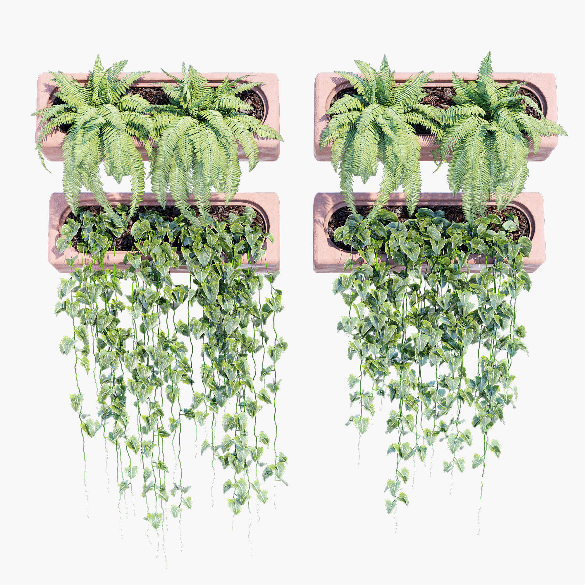 Dalya Wall Planter - 3D Model by lyskanych