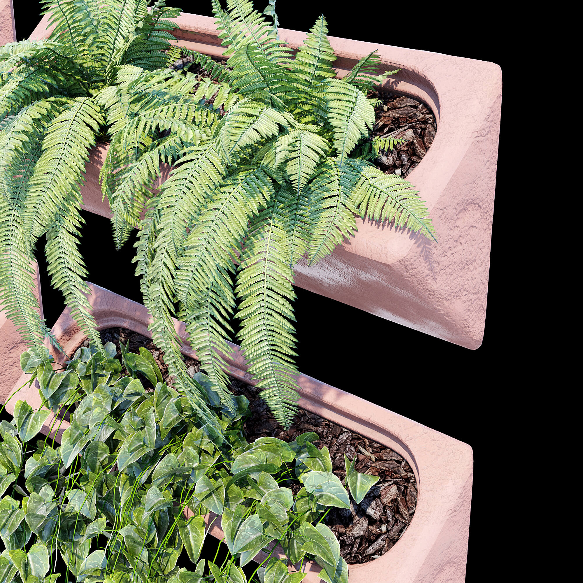 Dalya Wall Planter - 3D Model by lyskanych