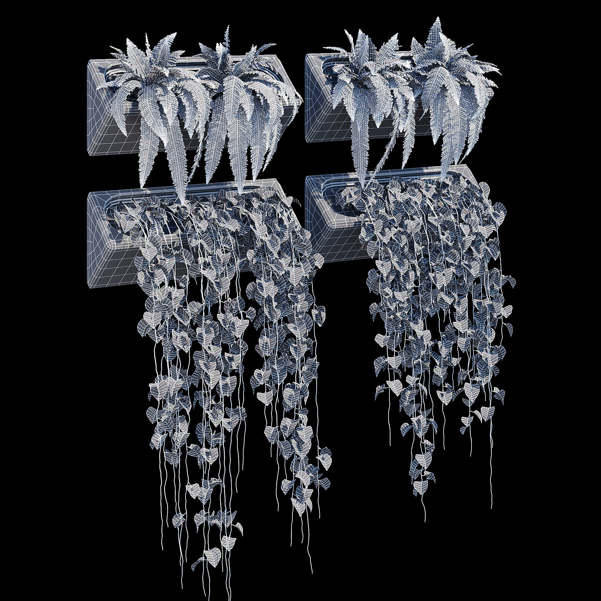 Dalya Wall Planter - 3D Model by lyskanych