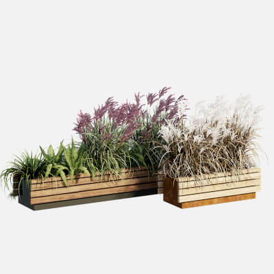 LineaFiore Planter - 3D Model by lyskanych