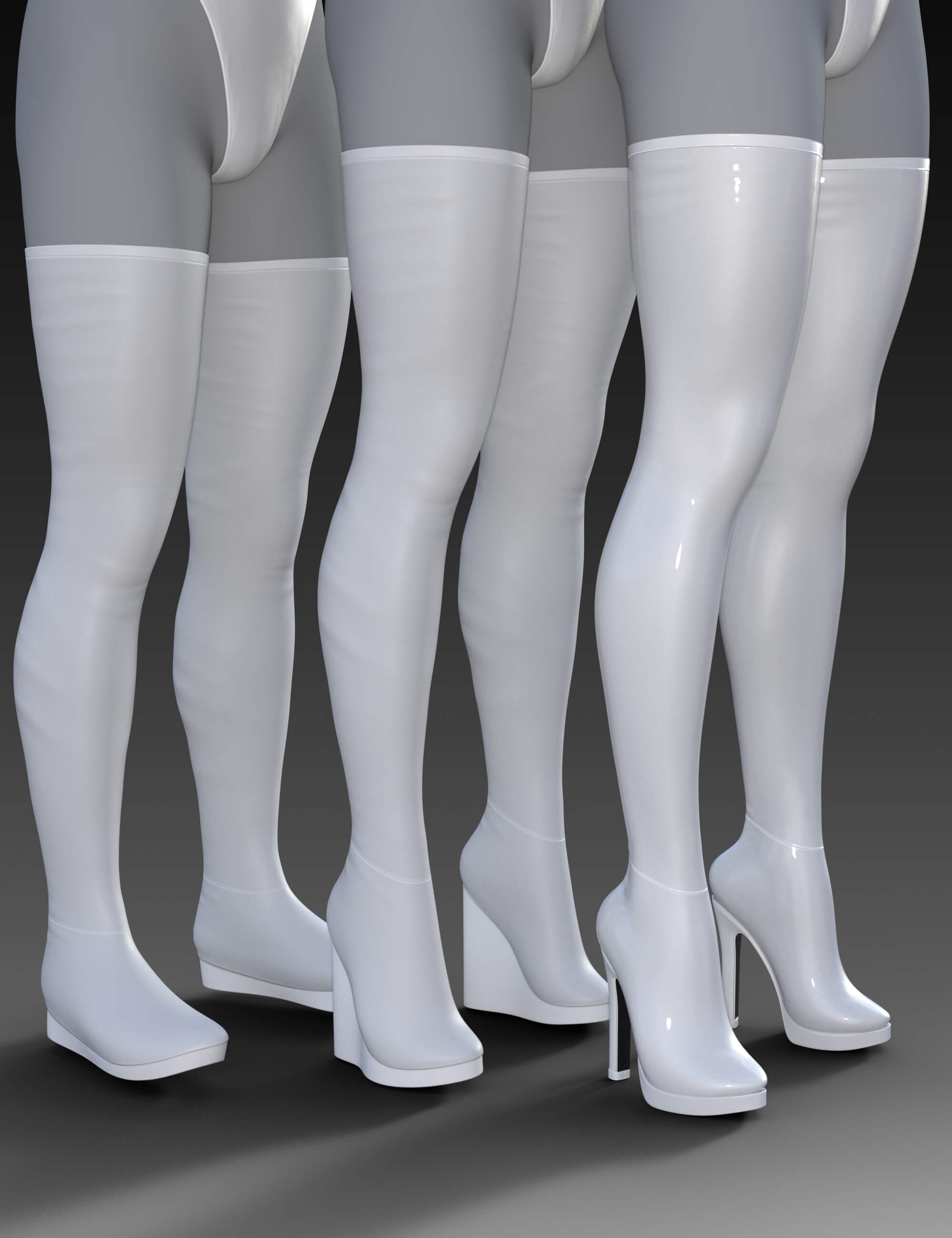 Lzy Latex Set for Genesis 9 - Daz Content by LZY