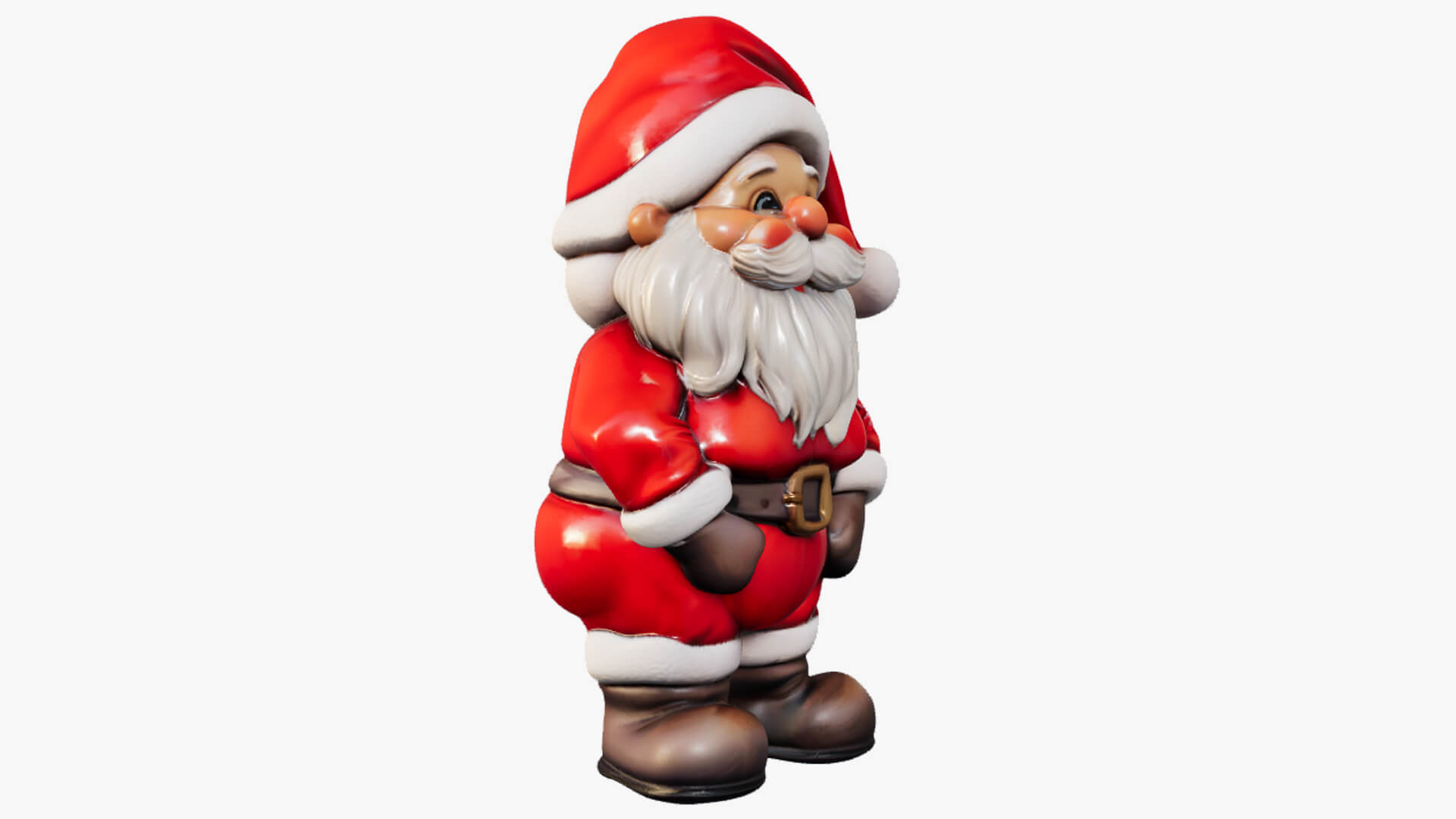 Santa Character Christmas Character - 3D Model by M kamran