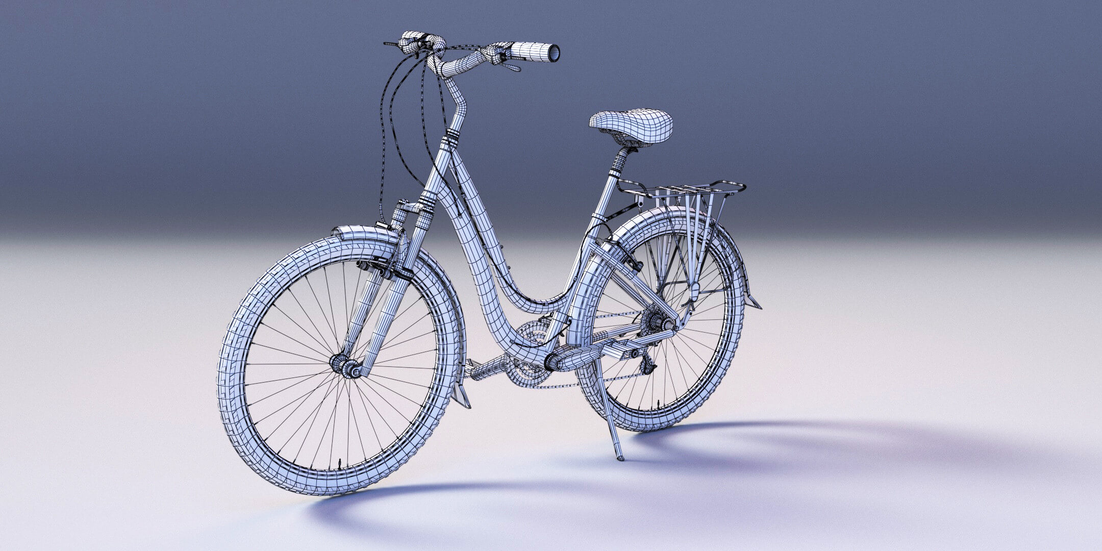 Bicycle Bike - 3D Model by m-sali
