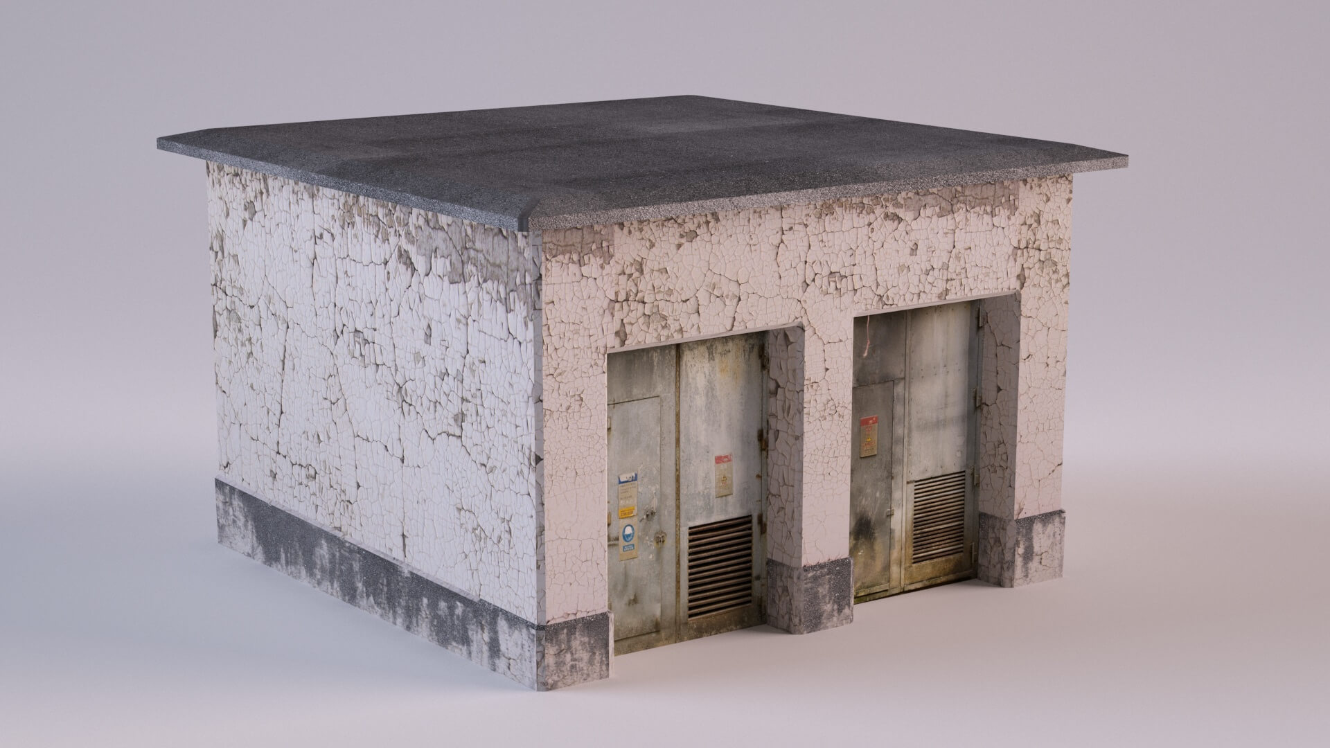 Electrical Equipment Room - 3D Model by m-sali