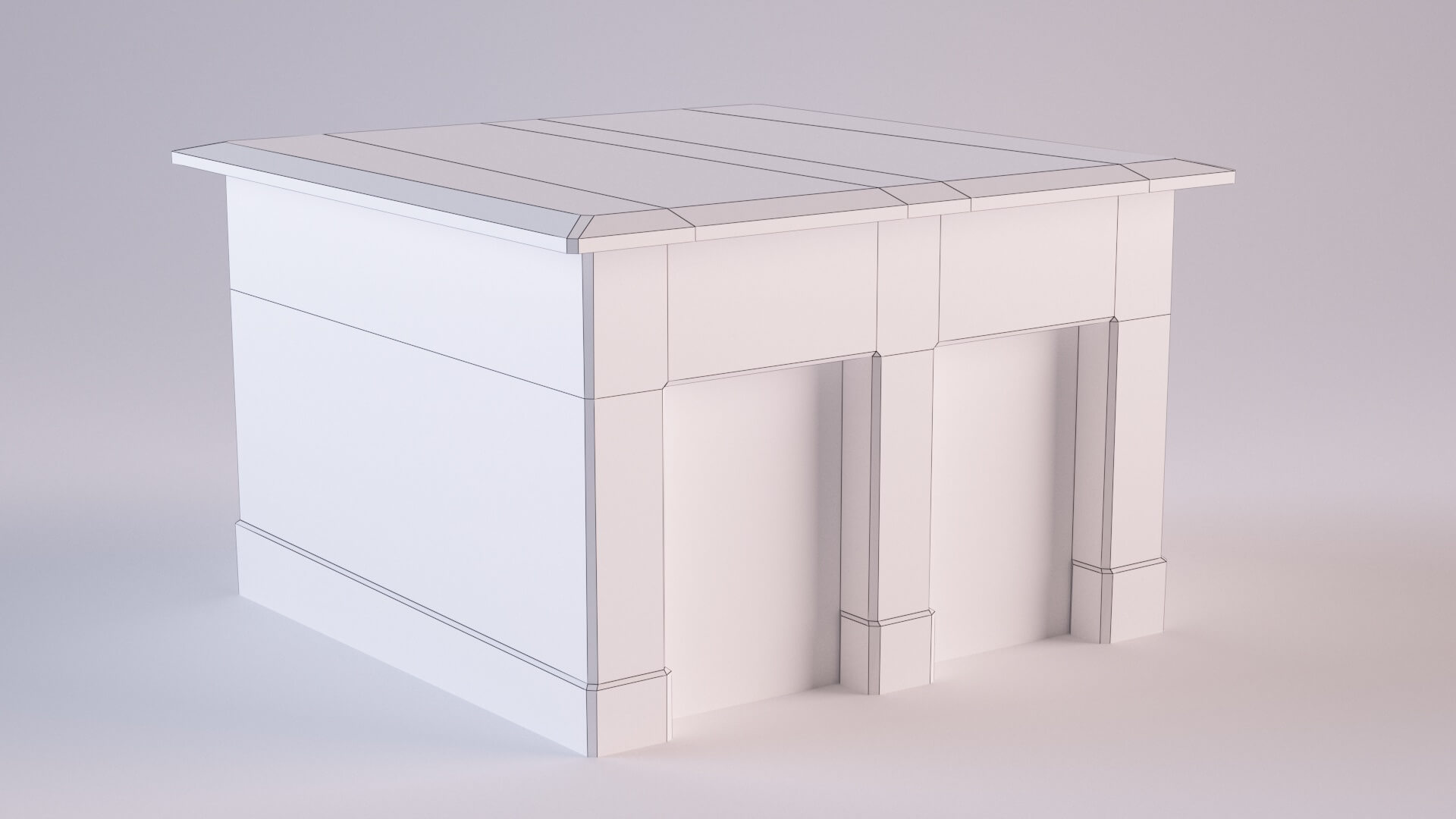 Electrical Equipment Room - 3D Model by m-sali