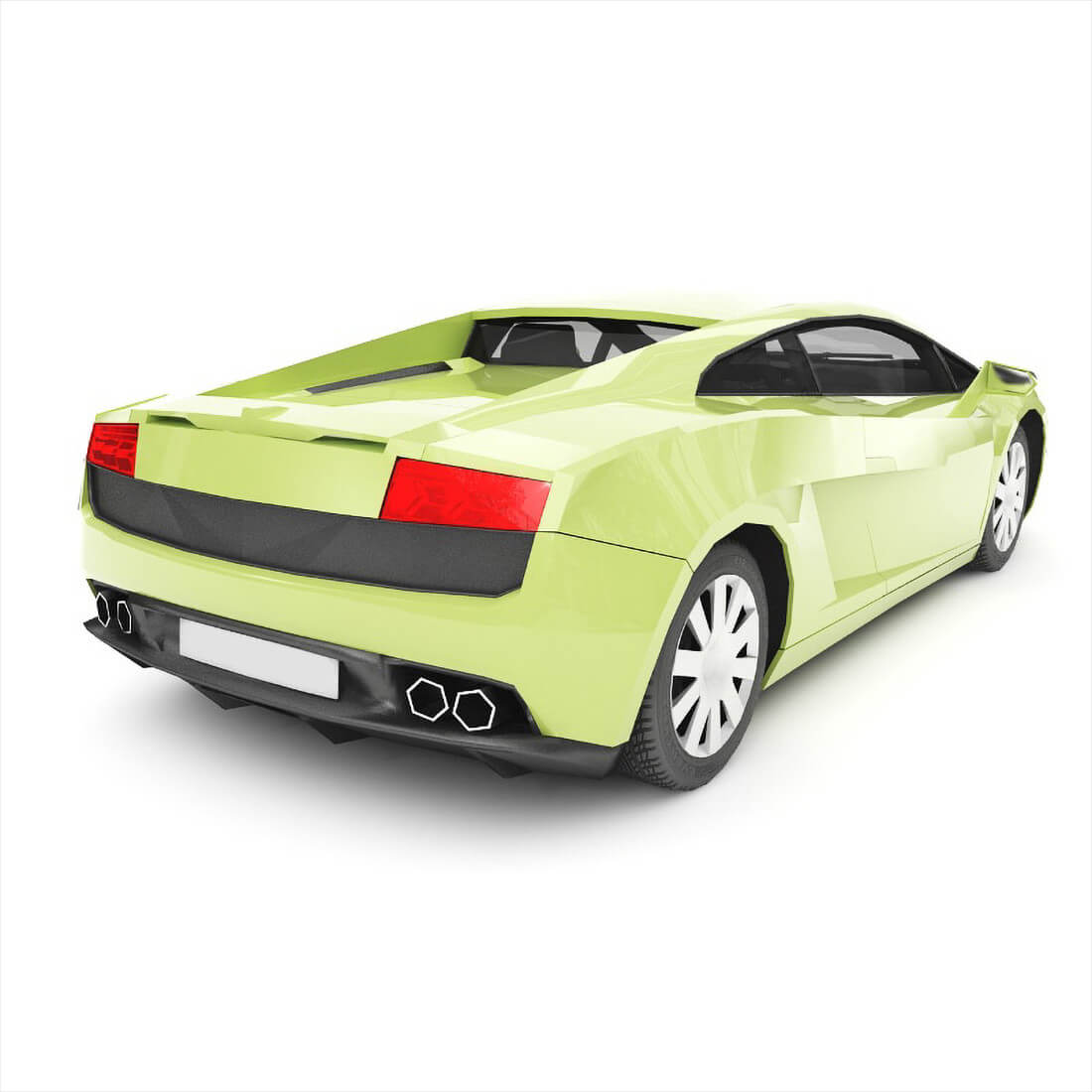 Lamborghini Gallardo - 3D Model by m-sali