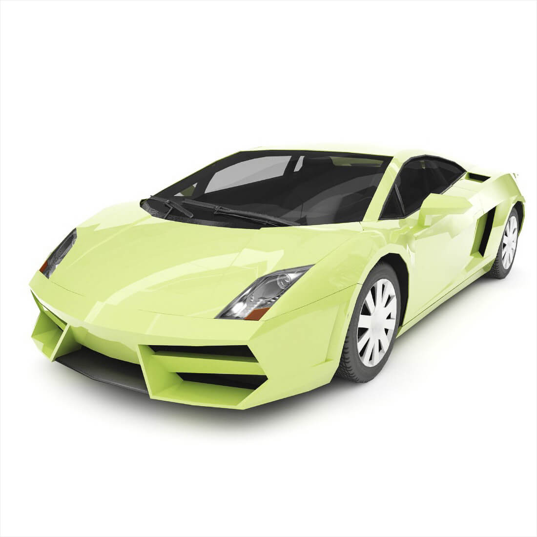Lamborghini Gallardo - 3D Model by m-sali