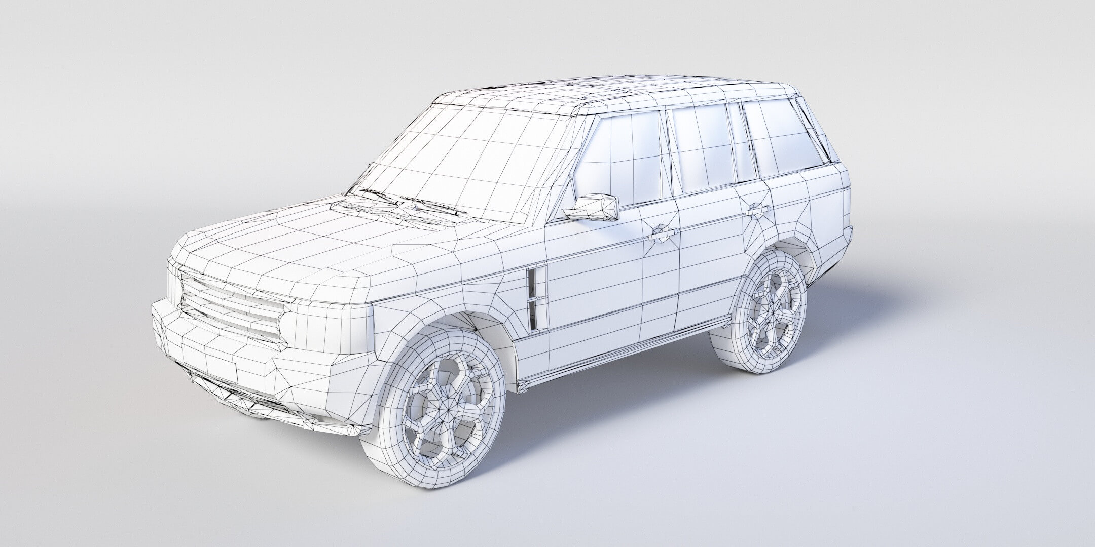 Land Rover 2005 - 3D Model by m-sali