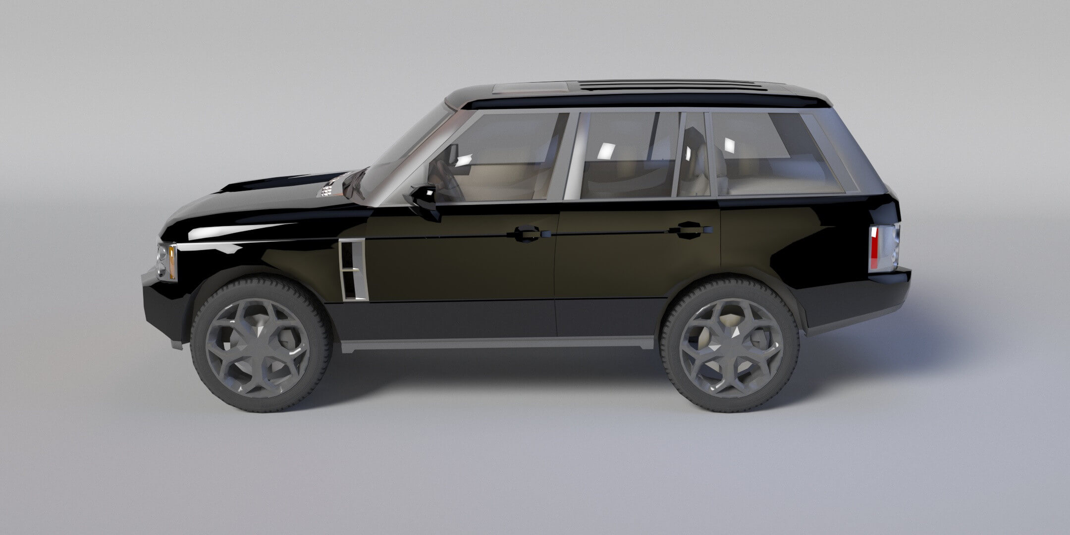 Land Rover 2005 - 3D Model by m-sali