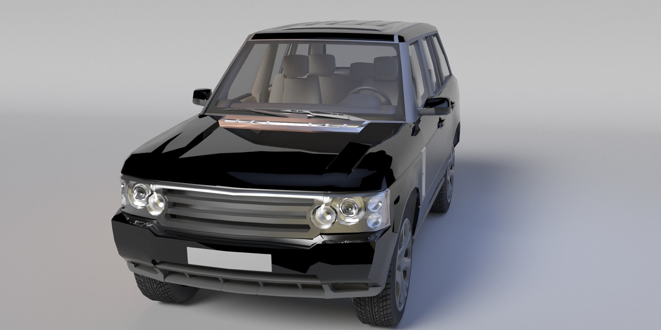 Land Rover 2005 - 3D Model by m-sali