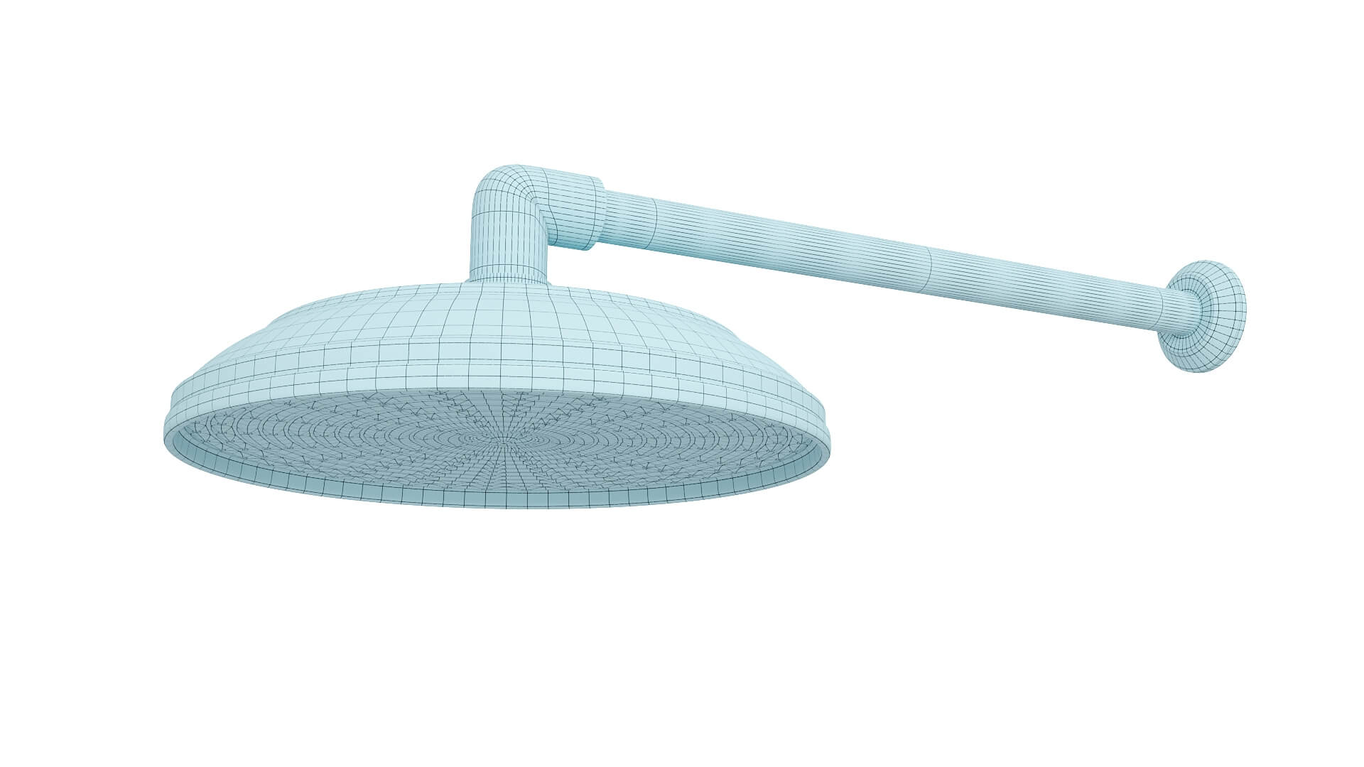 Outdoor Showerhead - 3D Model by M12CG