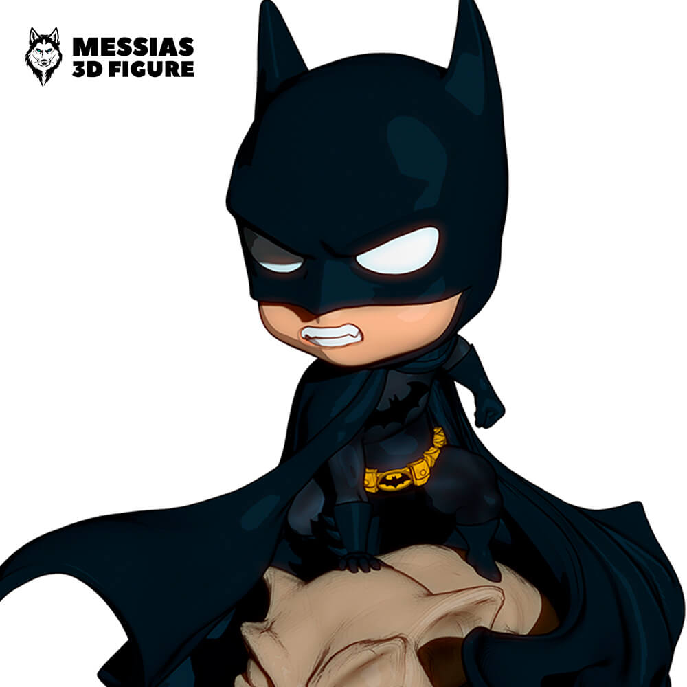 Batman Chibi - 3D Print Model by M2SO