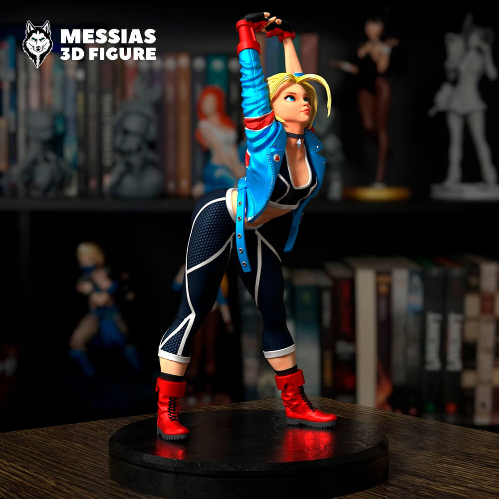 Cammy Figure - 3D Model by M2SO