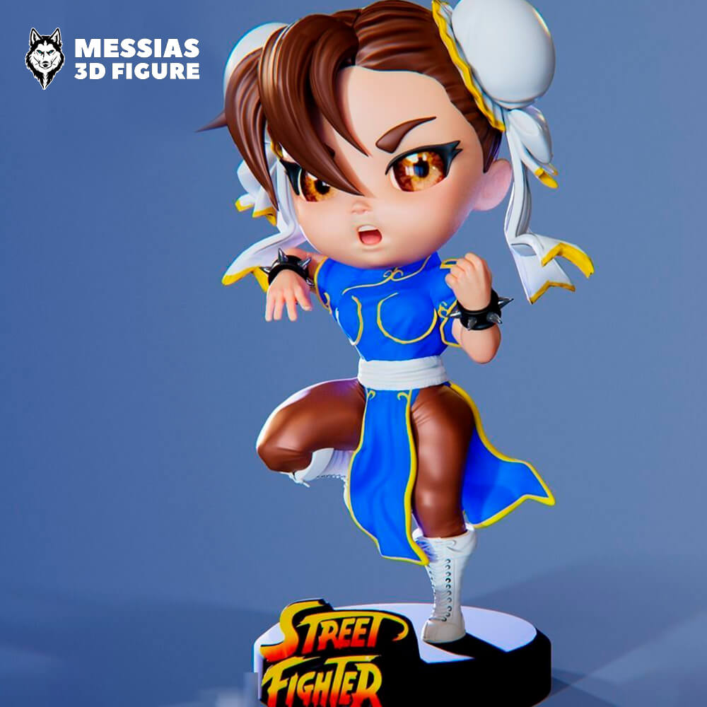 Chun Li Chibi - 3D Model by M2SO