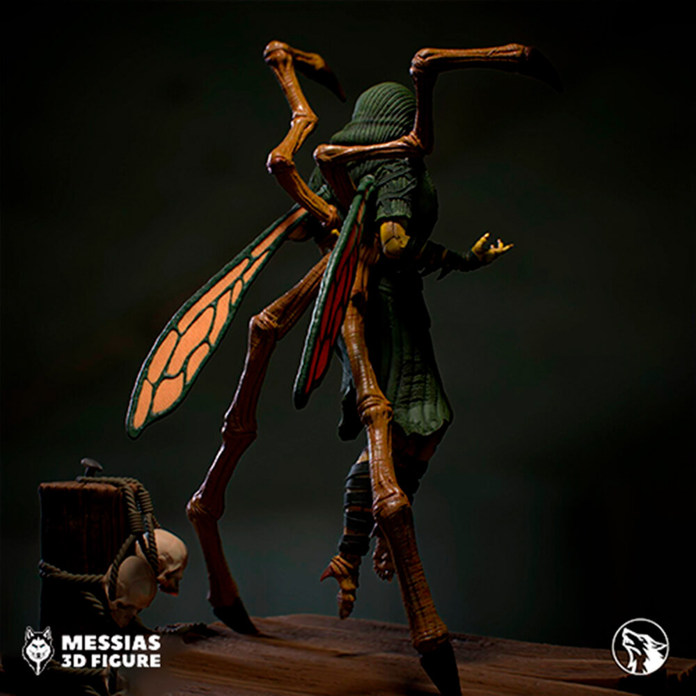D Vorah Mortal Kombat Figure - 3D Model by M2SO