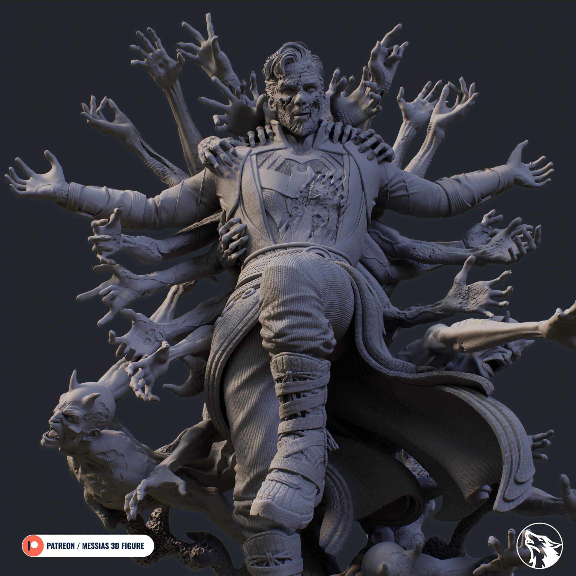 Dr. Strange Figure - 3D Model by M2SO