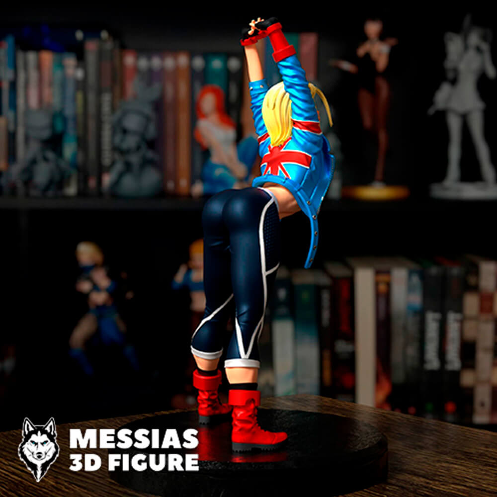 Cammy Figure 3D Render, Digital Art by M2SO